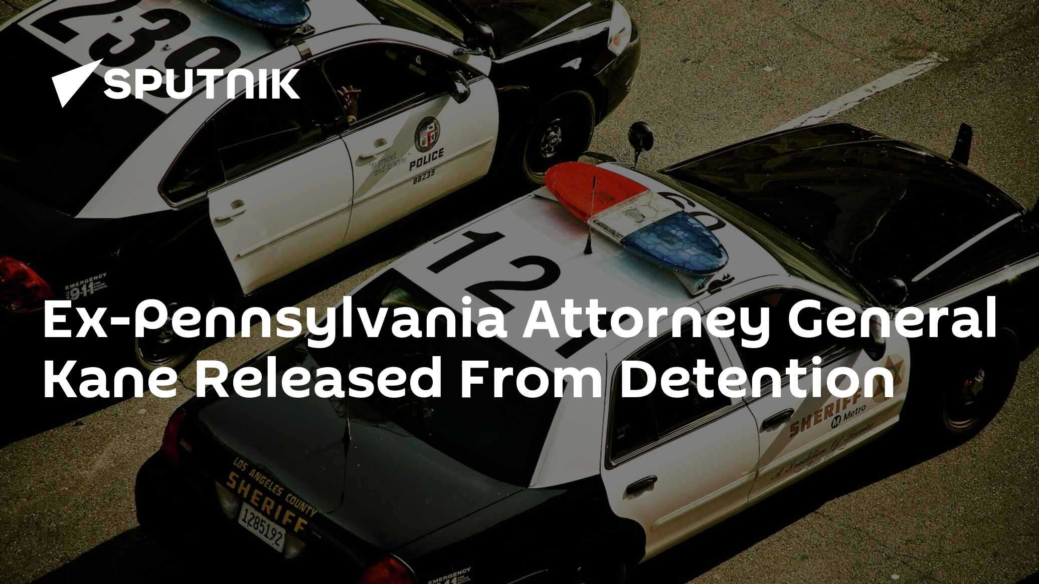 Ex-Pennsylvania Attorney General Kane Released From Detention - 24.10. ...