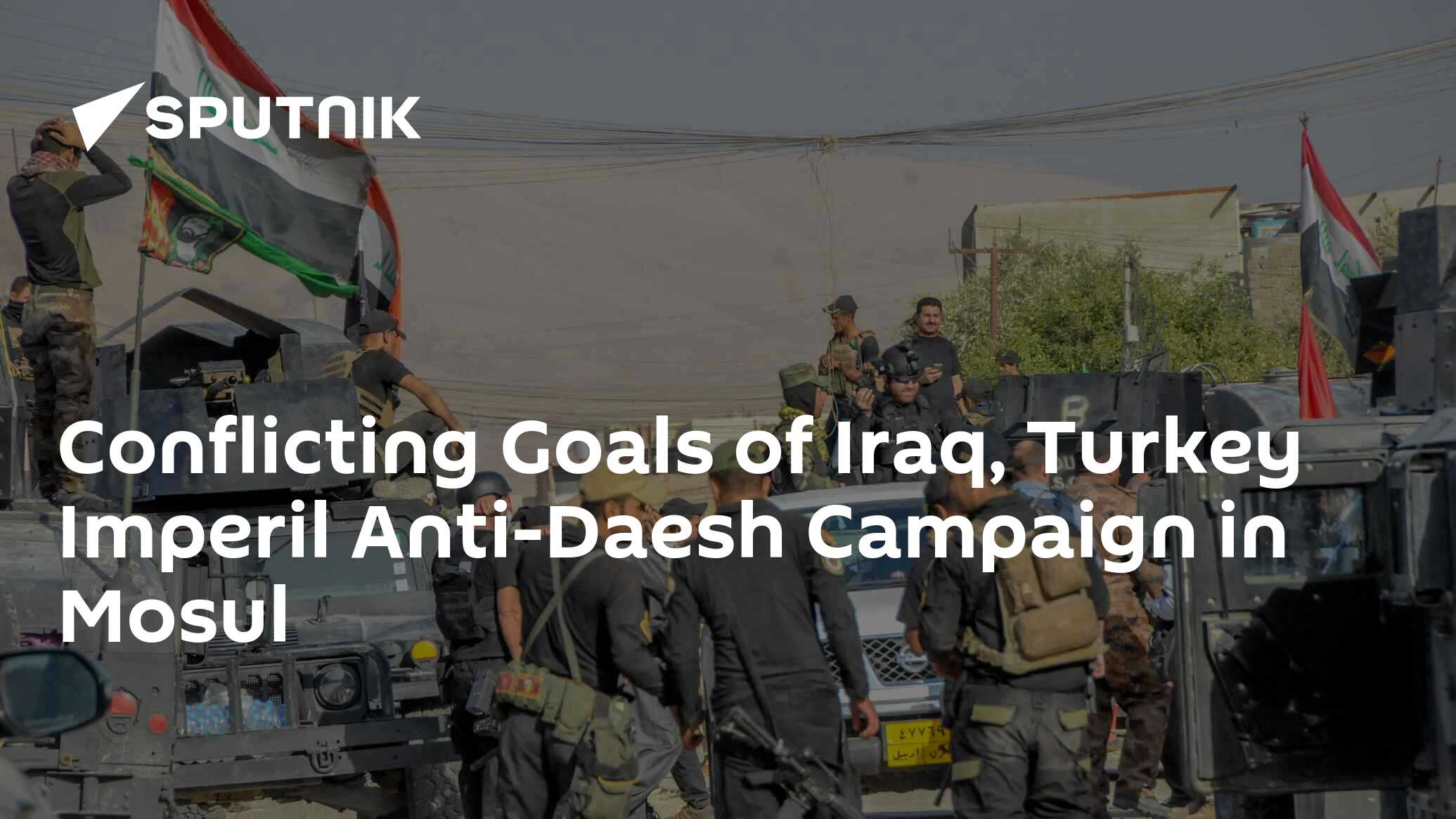 Conflicting Goals of Iraq, Turkey Imperil Anti-Daesh Campaign in Mosul ...