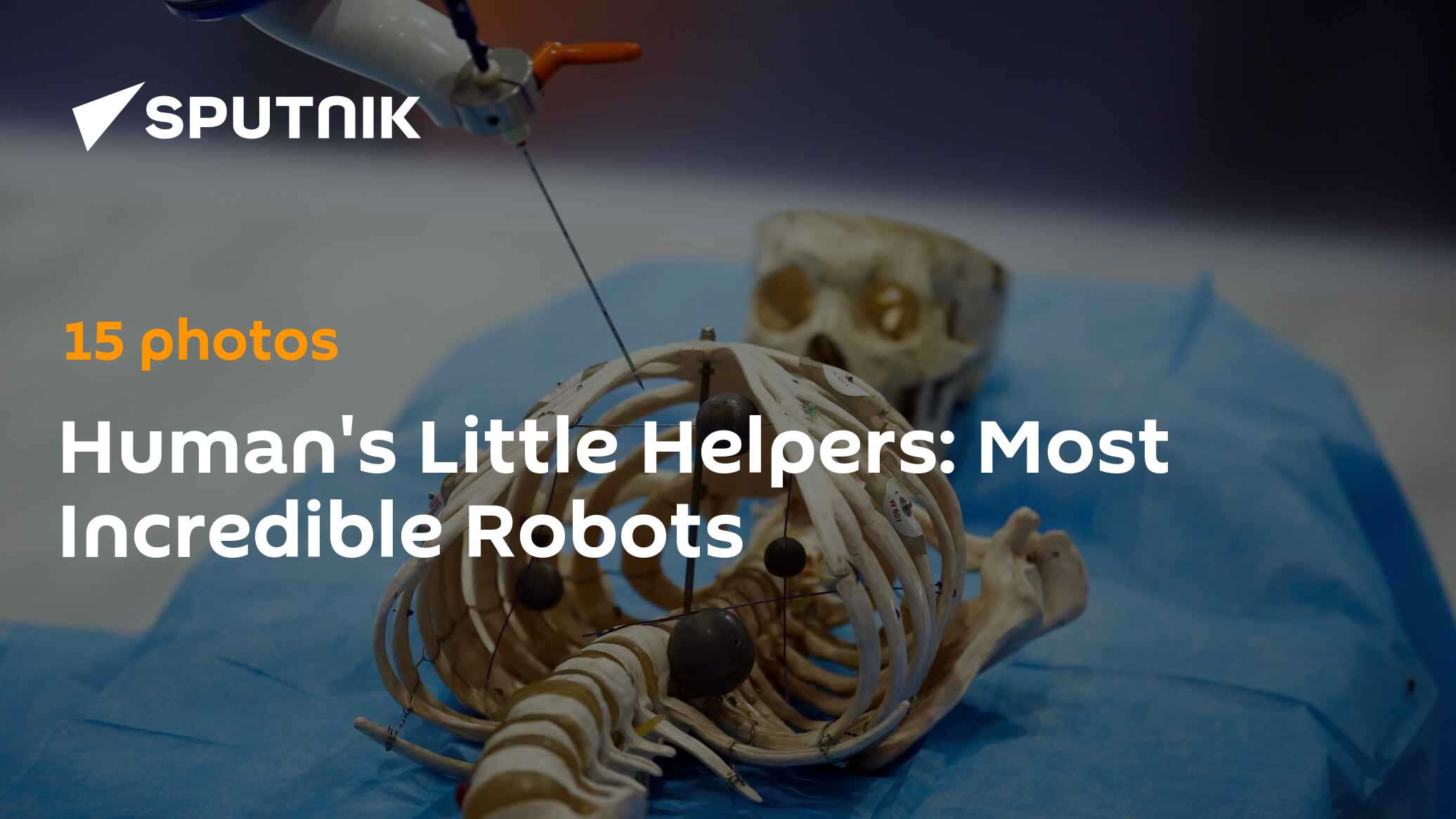 Human's Little Helpers: Most Incredible Robots - 27.10.2016, Sputnik ...