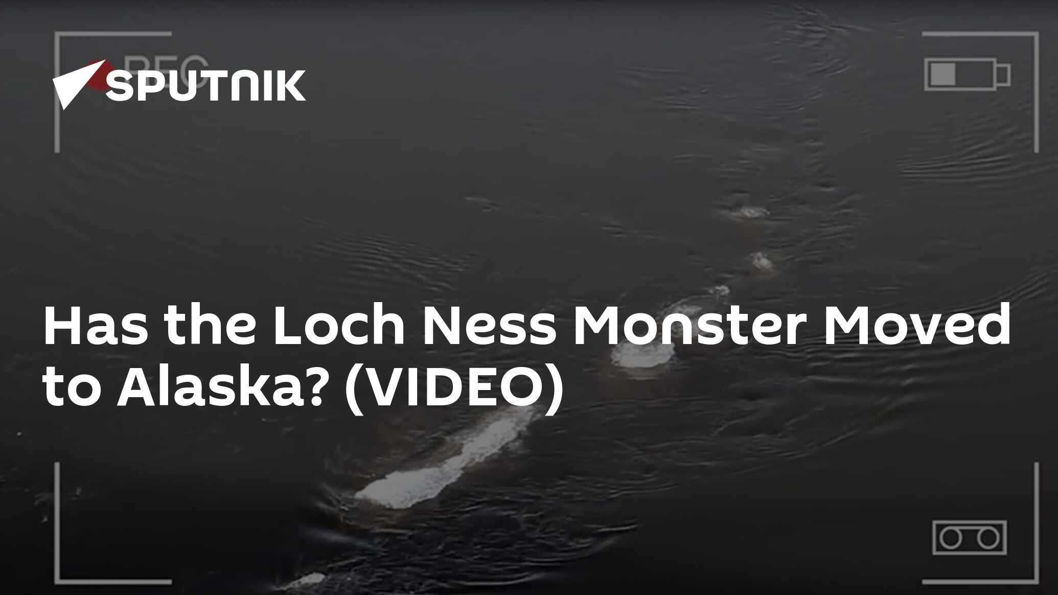 Has the Loch Ness Monster Moved to Alaska? (VIDEO) - 01.11.2016 ...