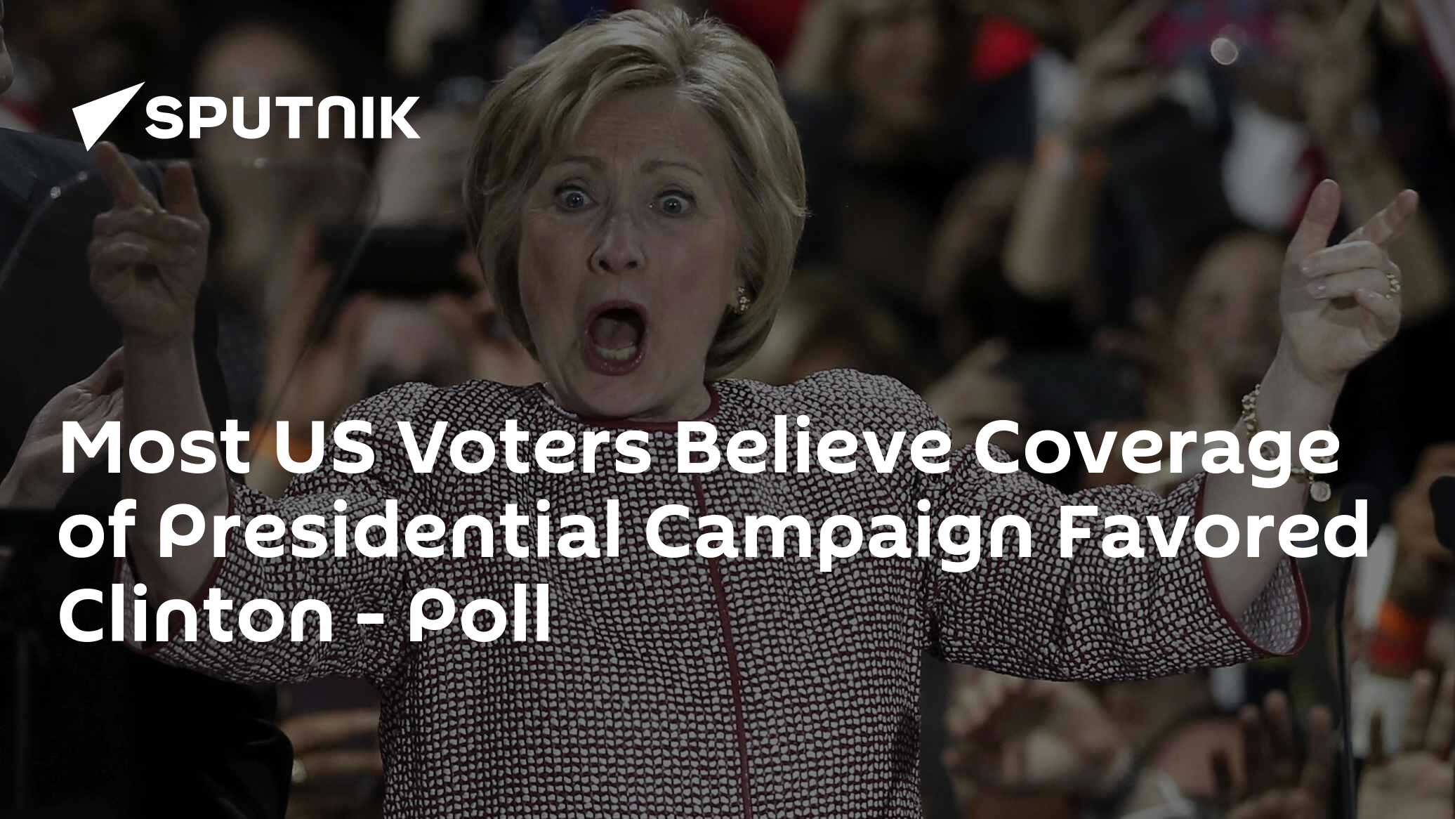 Most US Voters Believe Coverage of Presidential Campaign Favored ...
