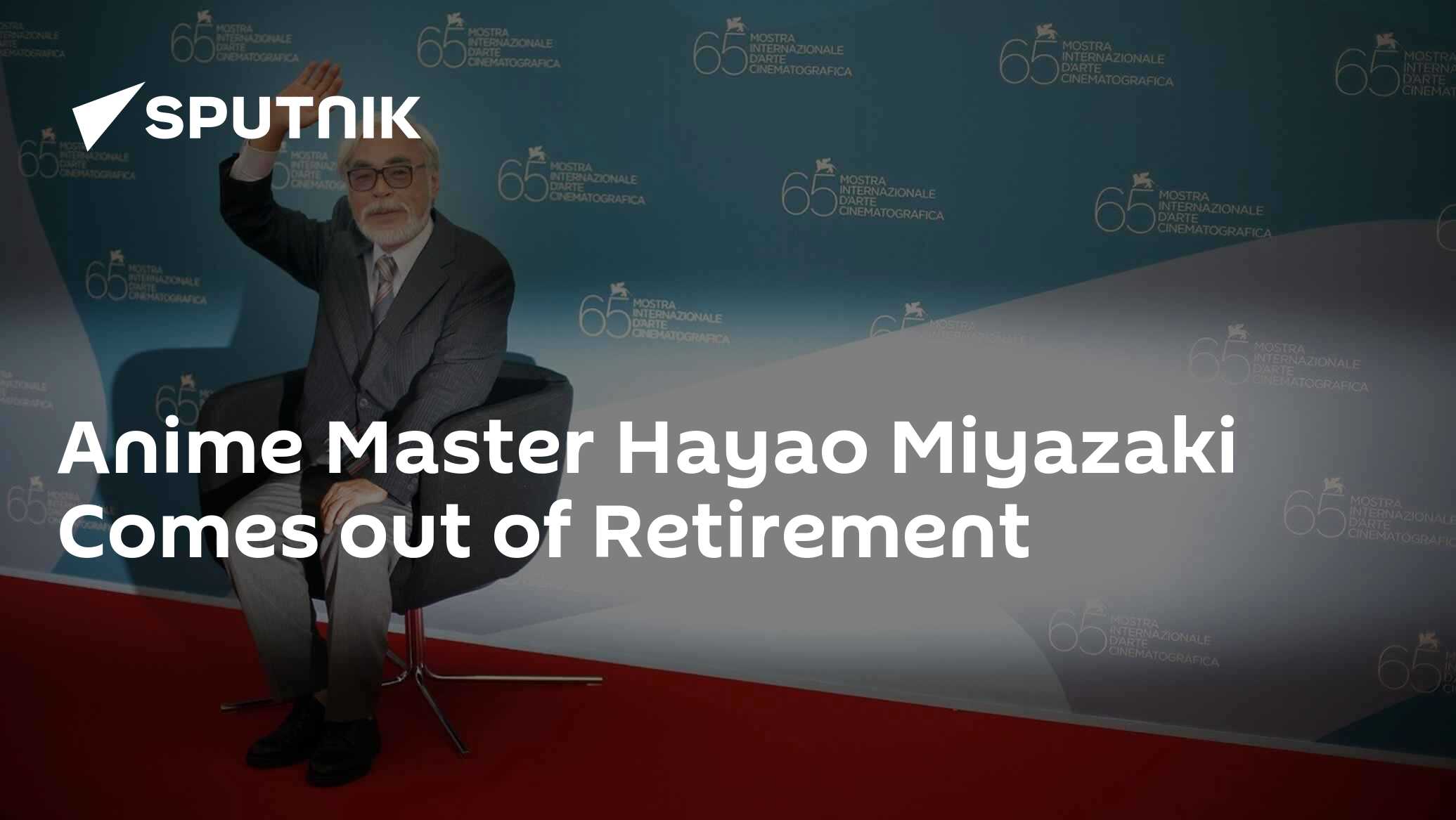 Anime Master Hayao Miyazaki Comes out of Retirement - 14.11.2016 ...