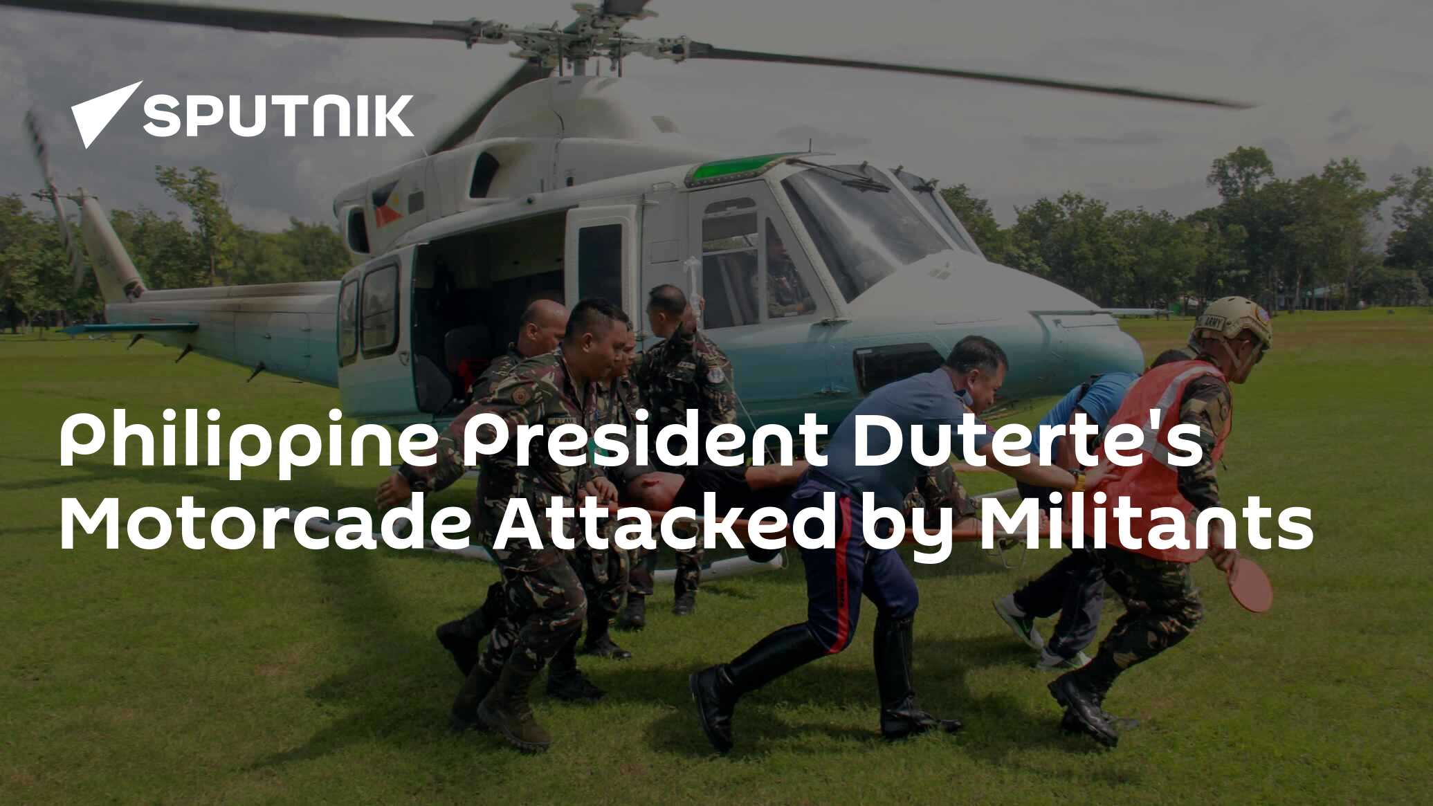 Philippine President Duterte's Motorcade Attacked by Militants - 29.11. ...