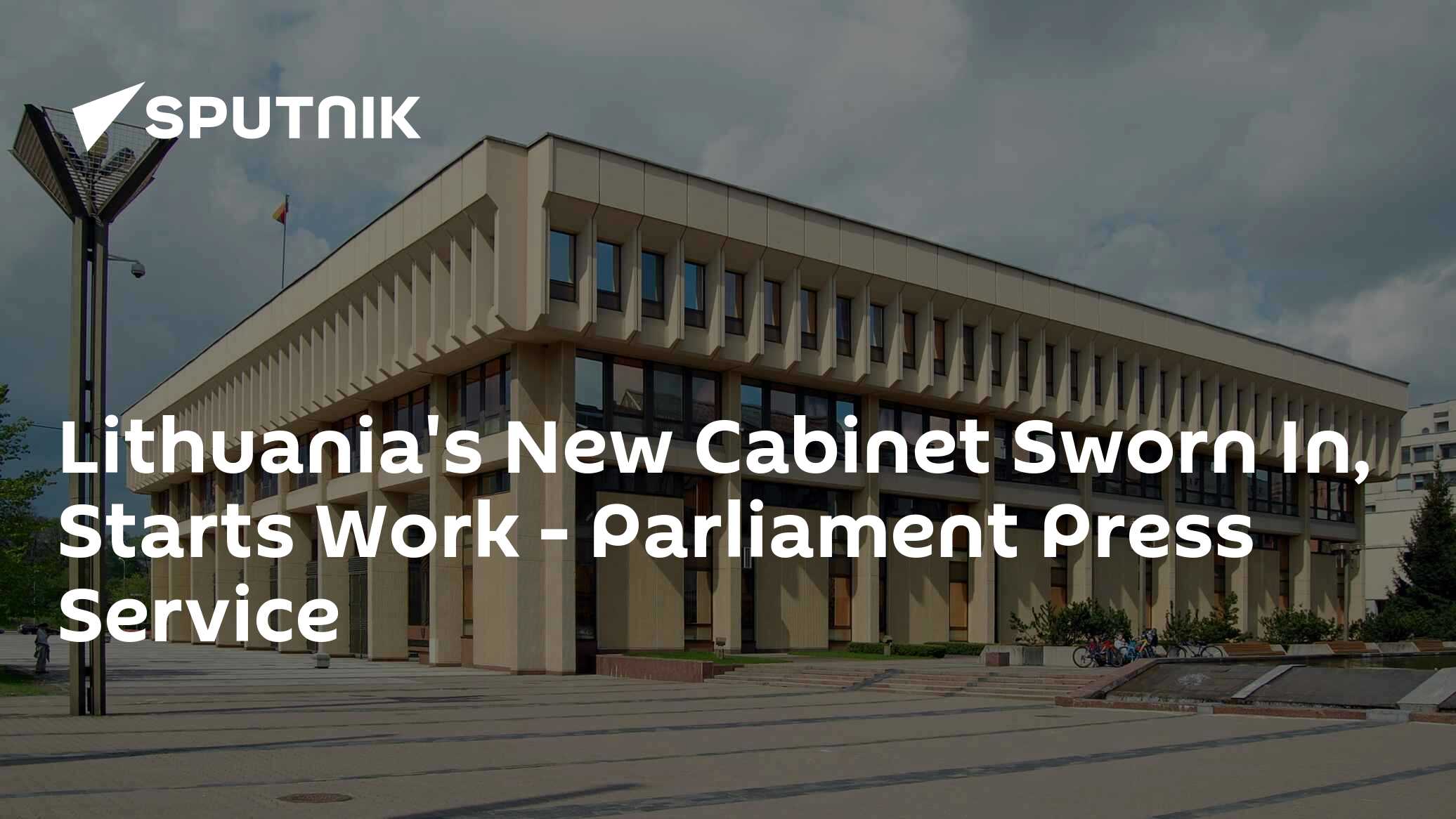 Lithuania's New Cabinet Sworn In, Starts Work - Parliament Press ...