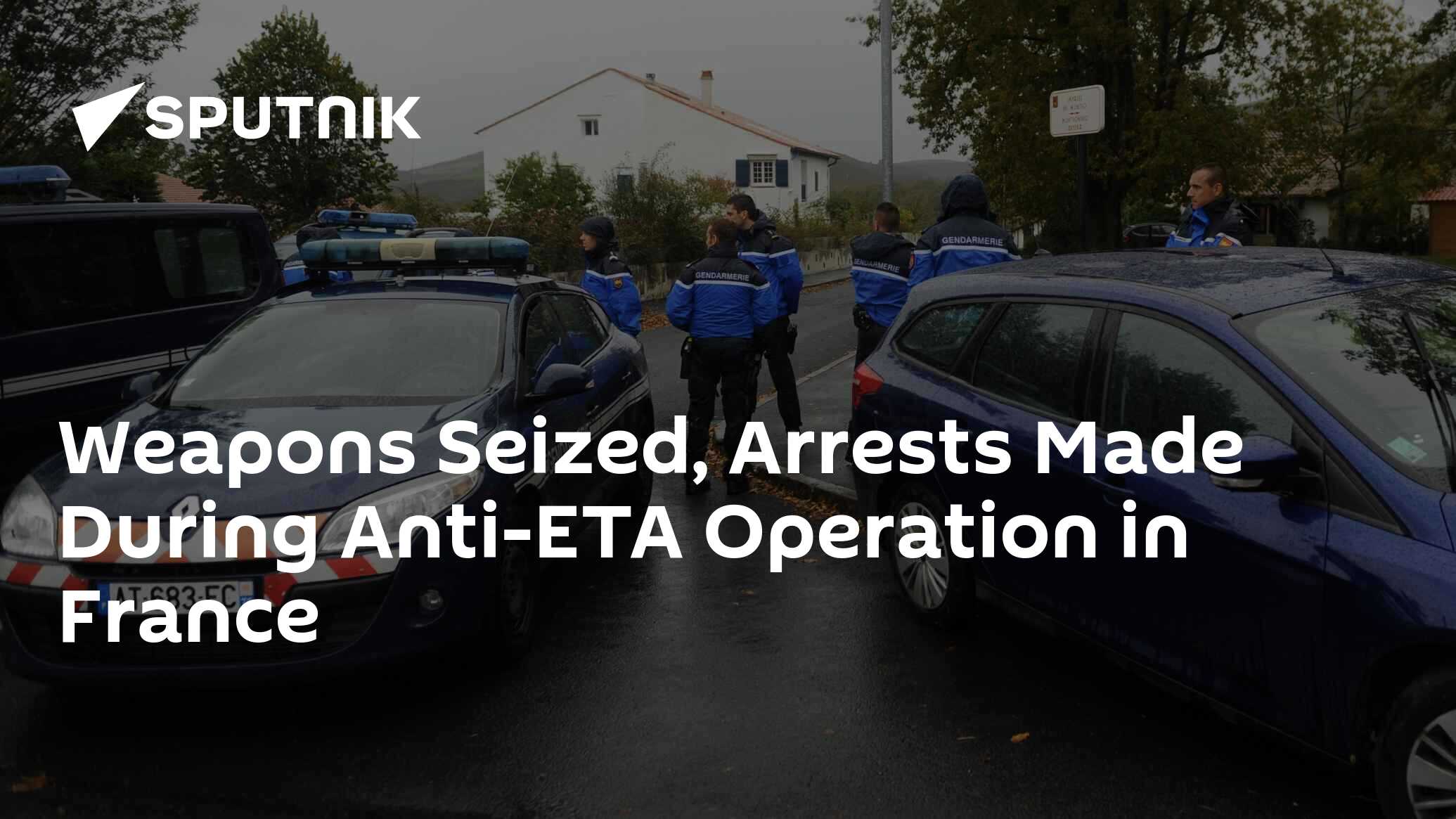 Weapons Seized, Arrests Made During Anti-ETA Operation in France - 16. ...