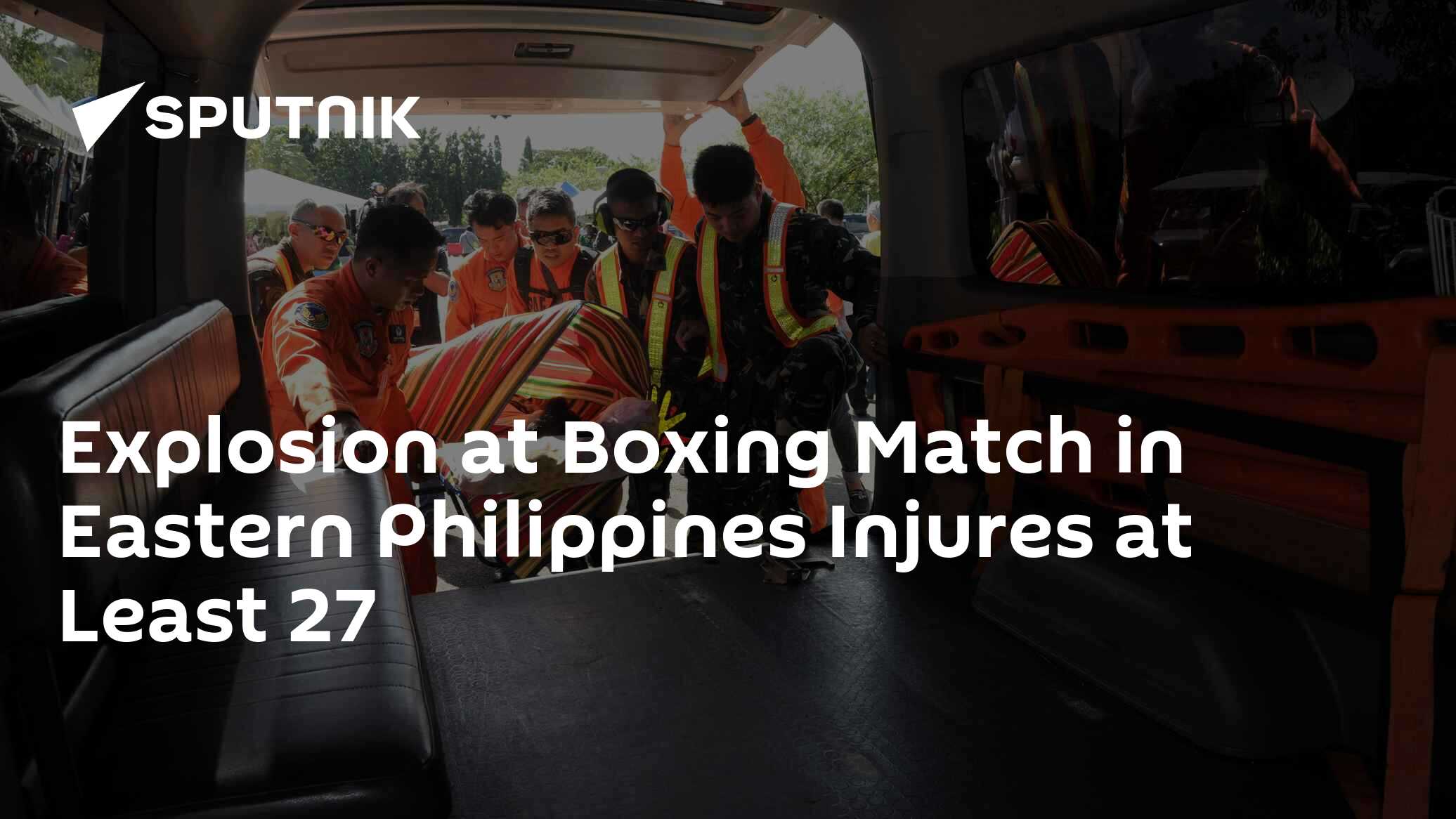 Explosion at Boxing Match in Eastern Philippines Injures at Least 27 ...