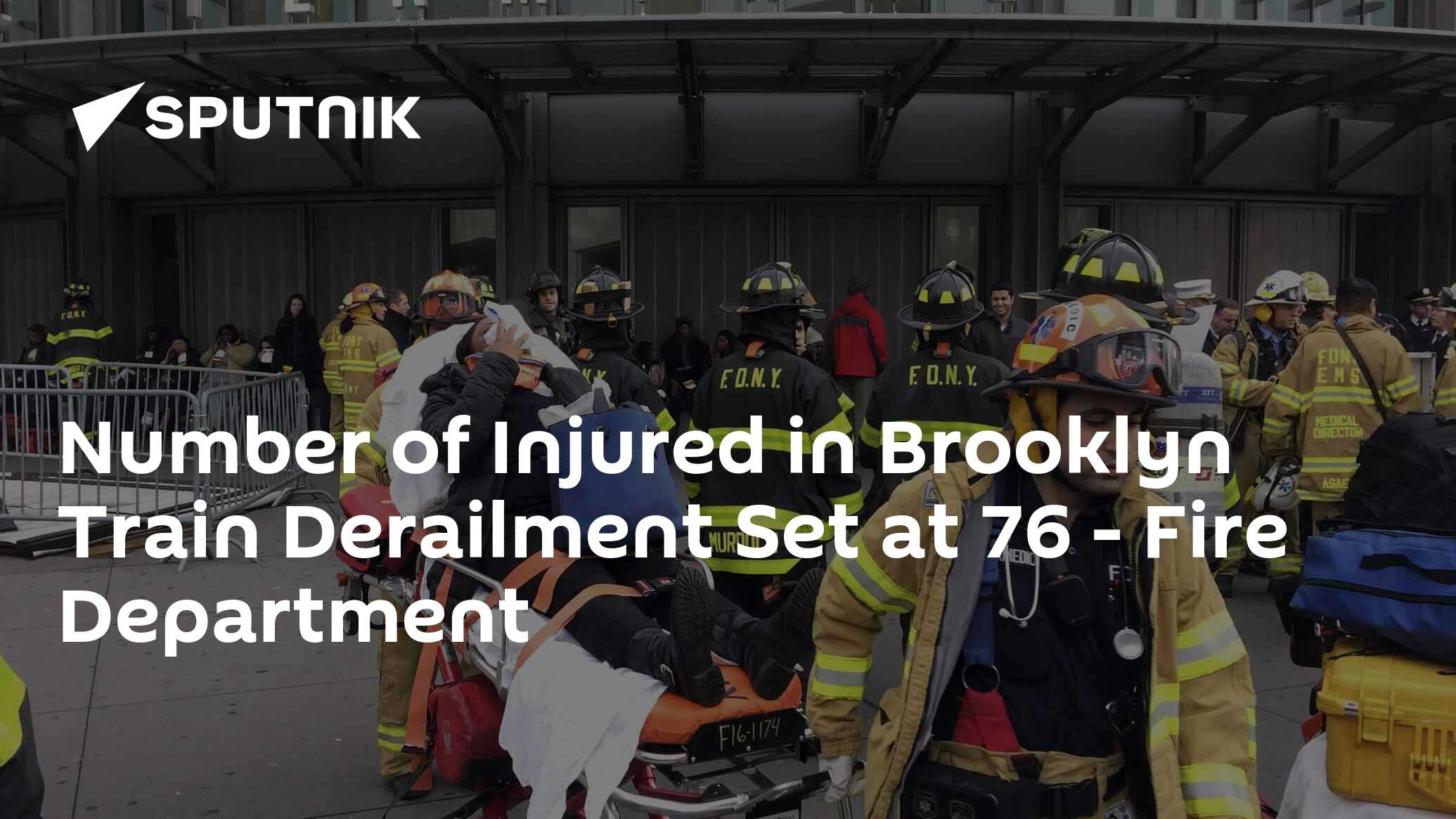 Number of Injured in Brooklyn Train Derailment Set at 76 - Fire ...