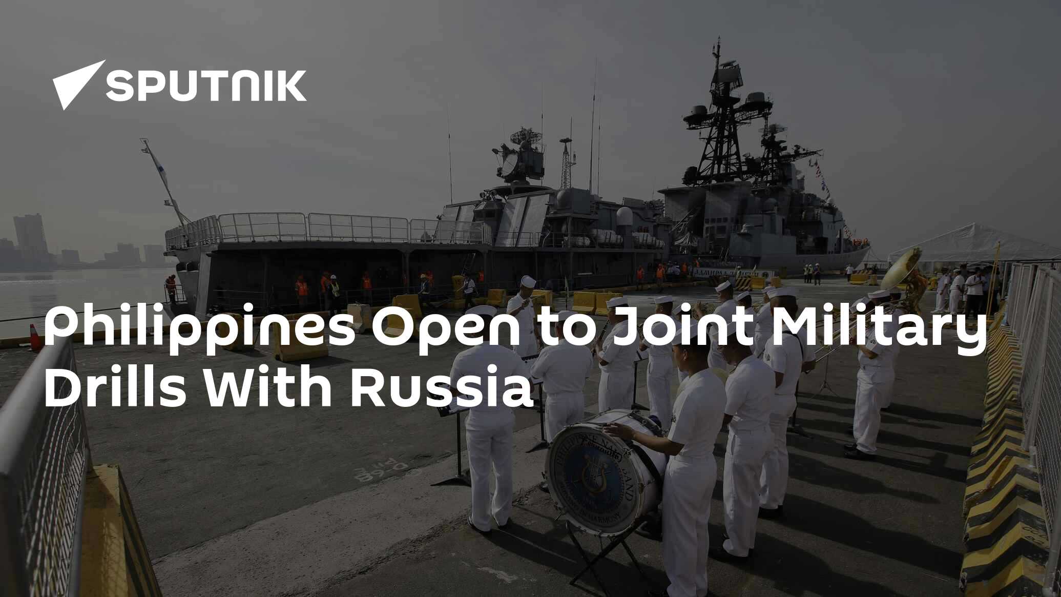 Philippines Open to Joint Military Drills With Russia - 05.01.2017 ...