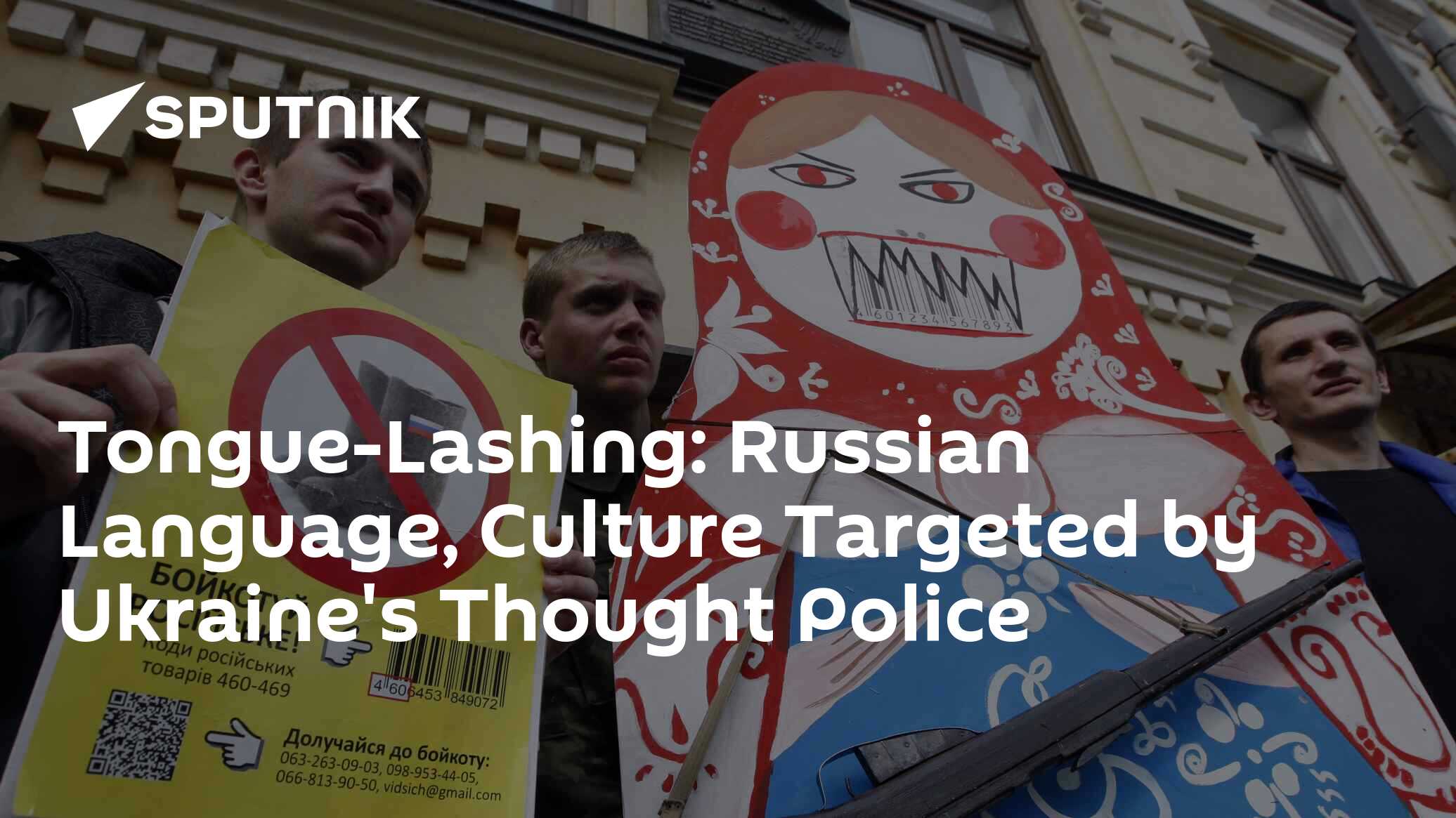 Tongue-Lashing: Russian Language, Culture Targeted by Ukraine's Thought ...