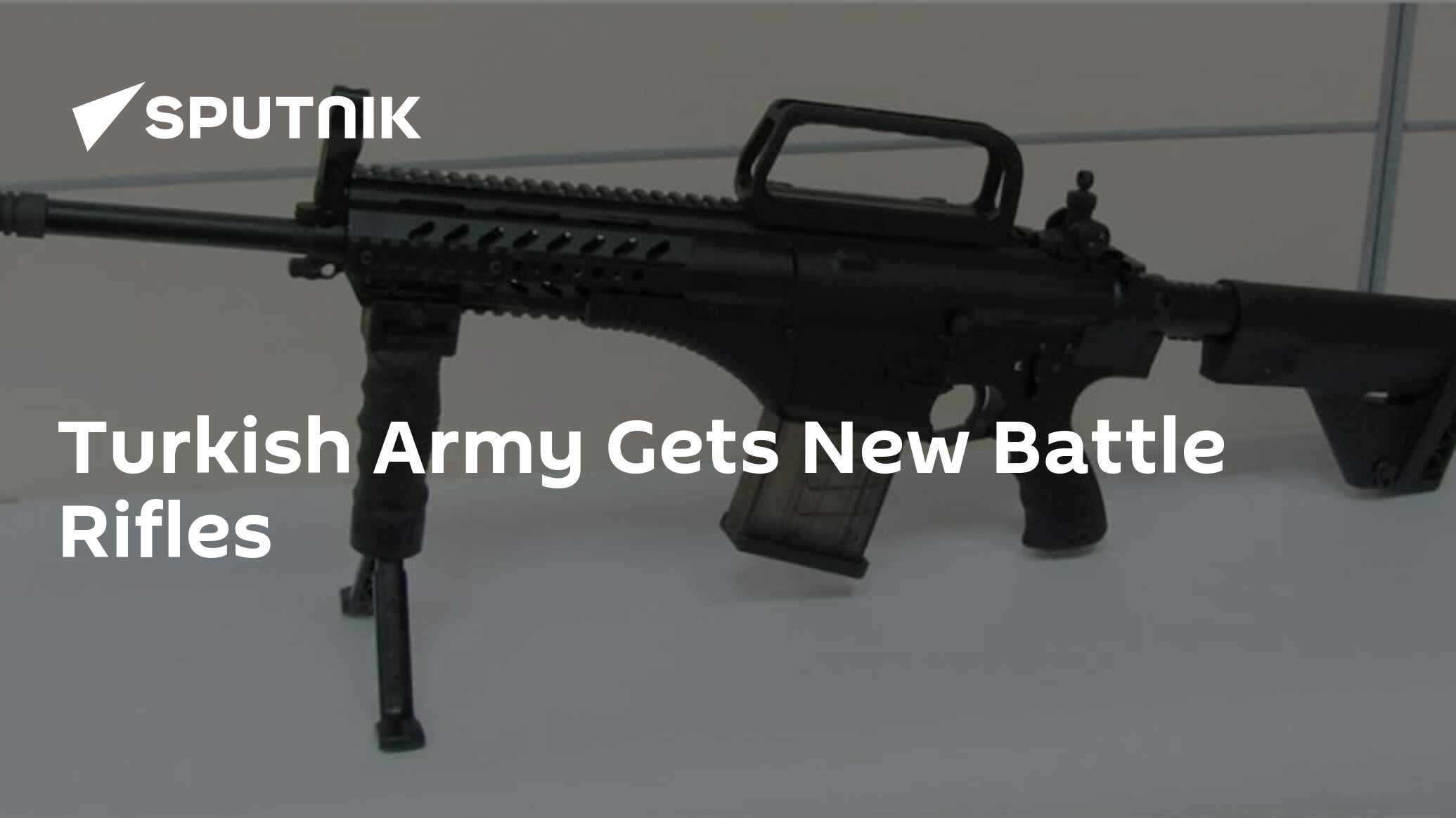 Turkish Army Gets New Battle Rifles - 12.01.2017, Sputnik International