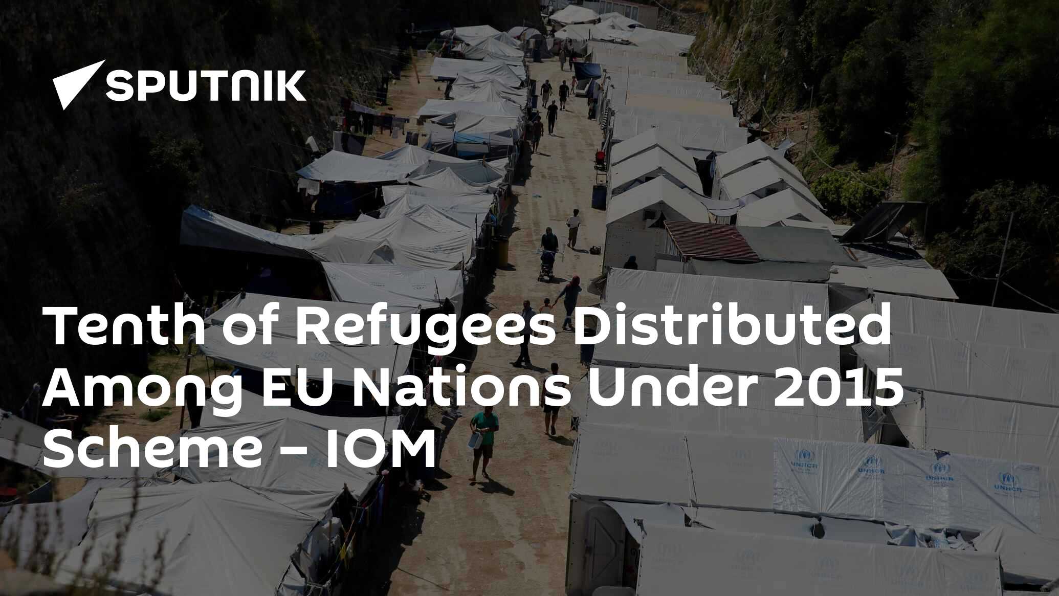 Tenth of Refugees Distributed Among EU Nations Under 2015 Scheme – IOM ...