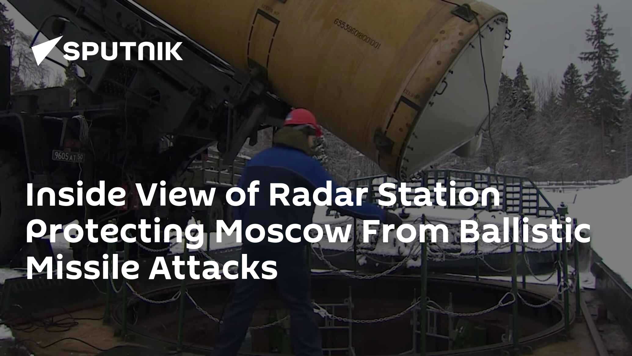 Inside View of Radar Station Protecting Moscow From Ballistic Missile ...