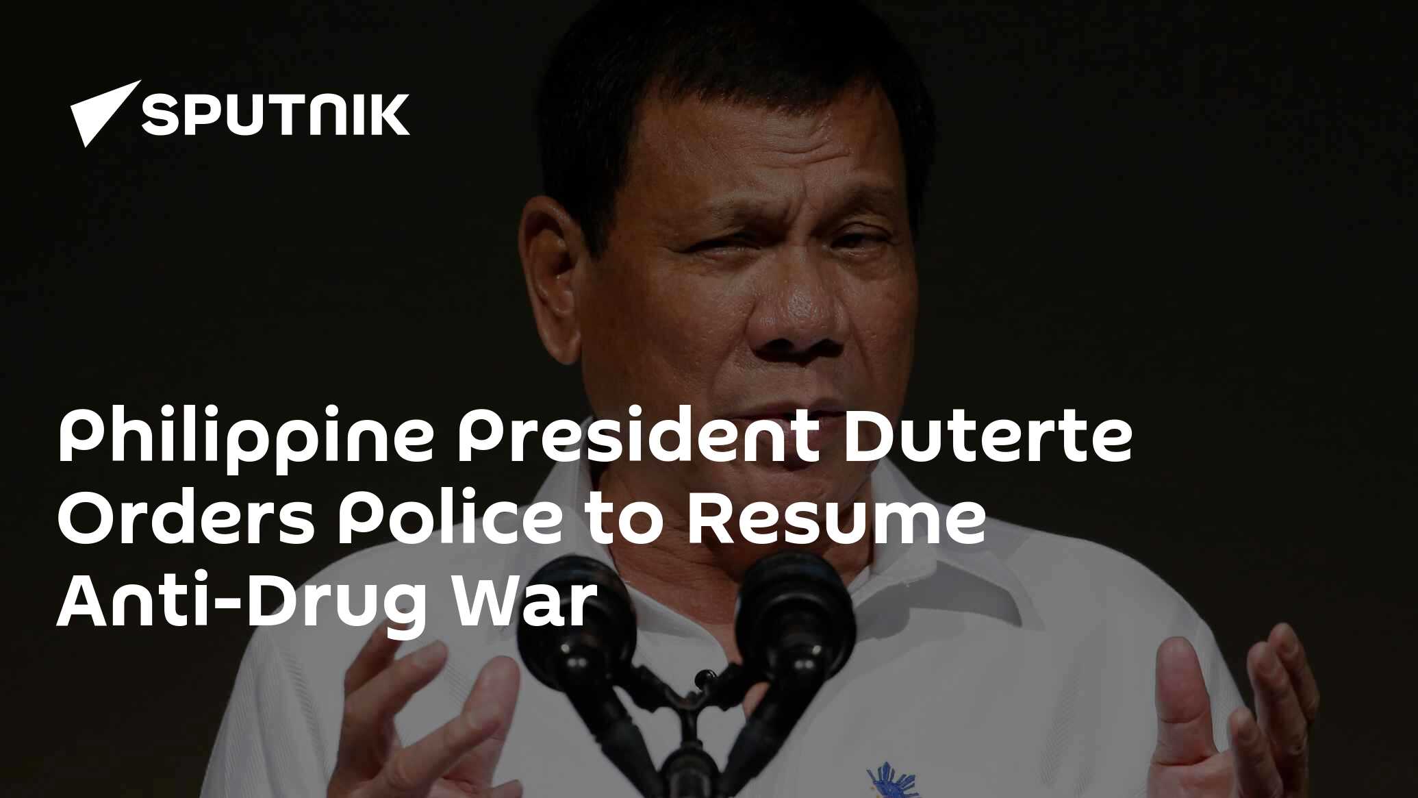 Philippine President Duterte Orders Police to Resume Anti-Drug War - 28 ...