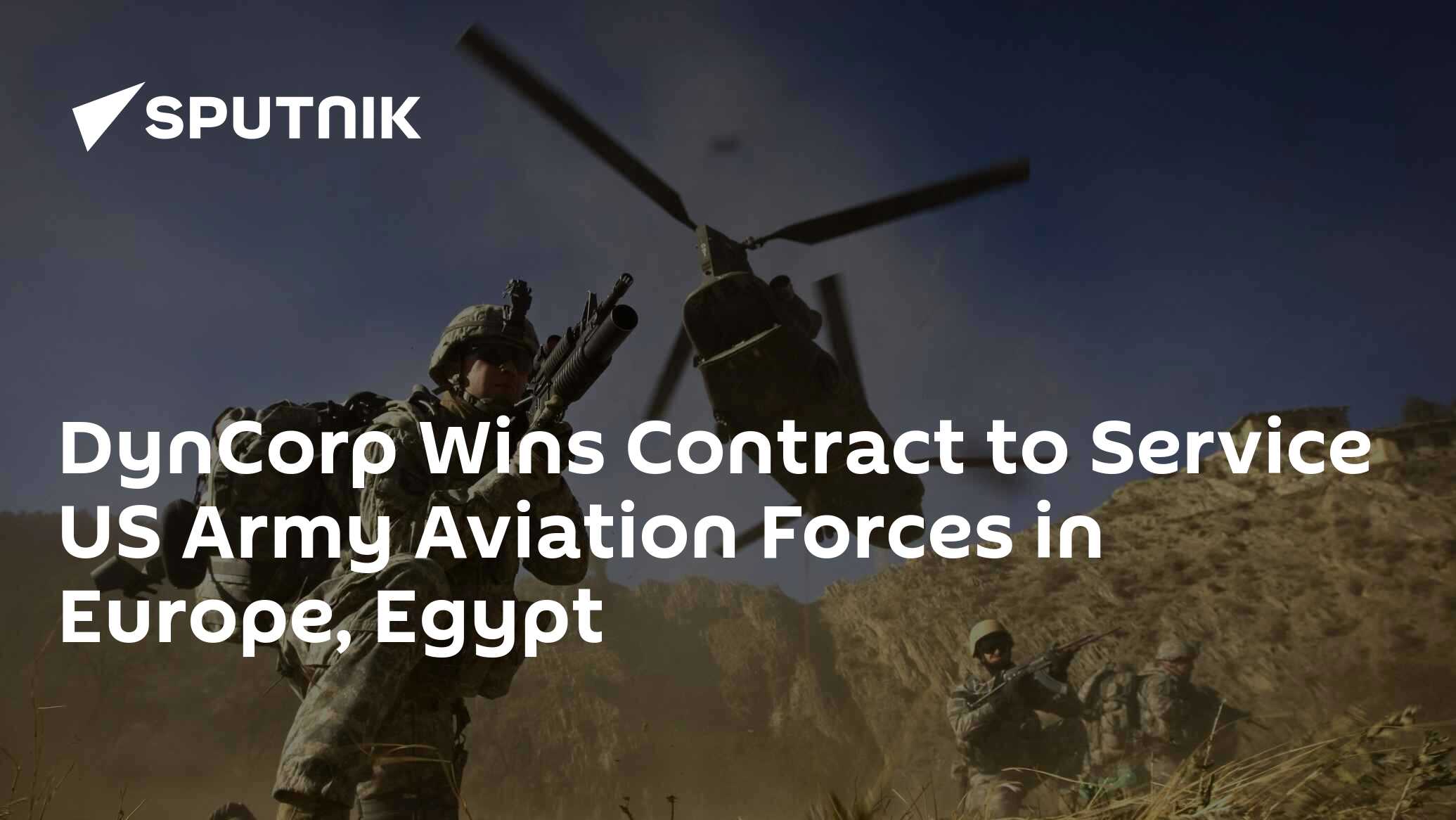 DynCorp Wins Contract to Service US Army Aviation Forces in Europe ...
