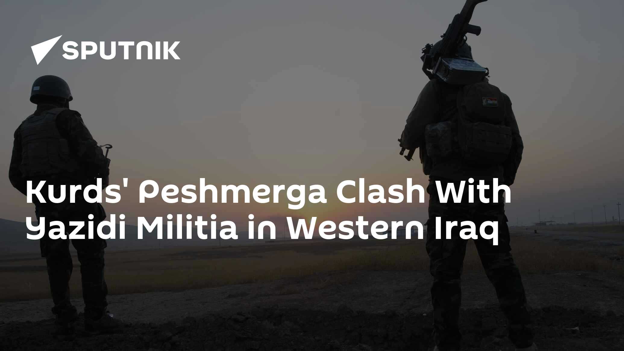 Kurds' Peshmerga Clash With Yazidi Militia in Western Iraq - 03.03.2017 ...