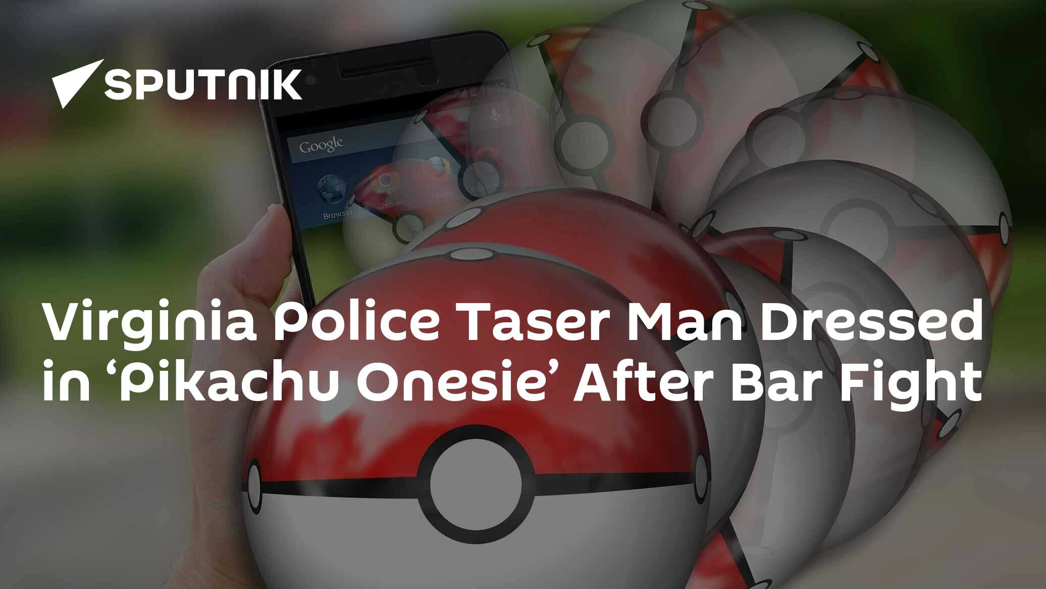 Virginia Police Taser Man Dressed in ‘Pikachu Onesie’ After Bar Fight ...