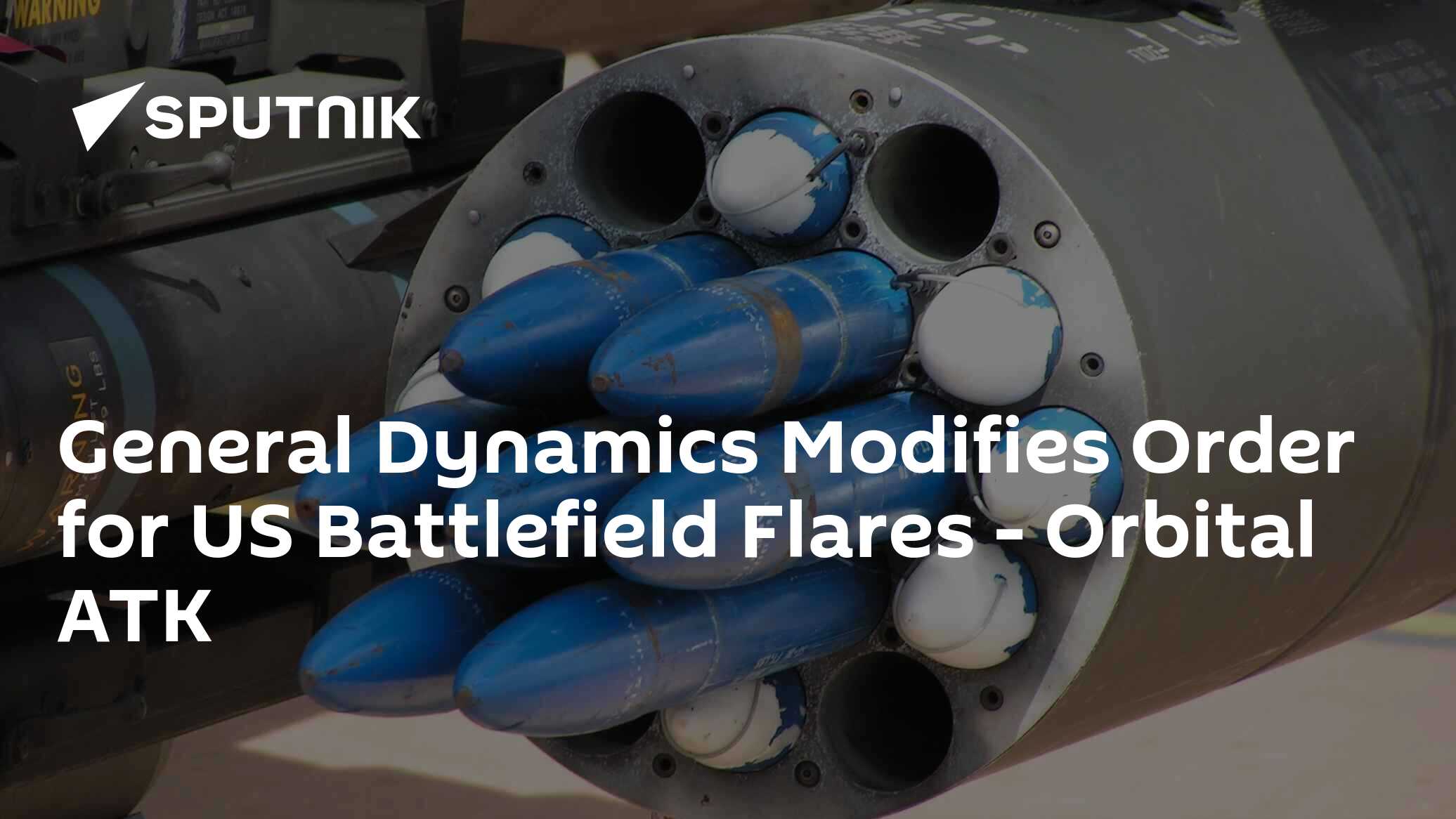 General Dynamics Modifies Order for US Battlefield Flares - Orbital ATK ...