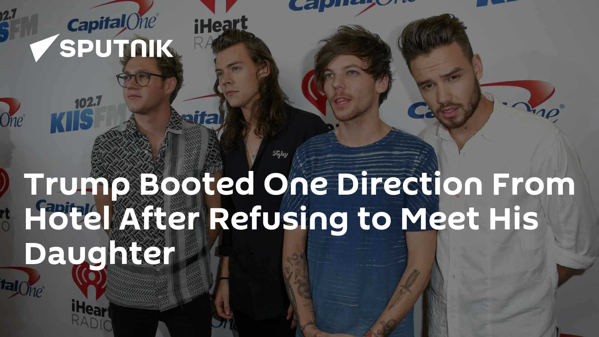 Trump Booted One Direction From Hotel After Refusing to Meet His ...