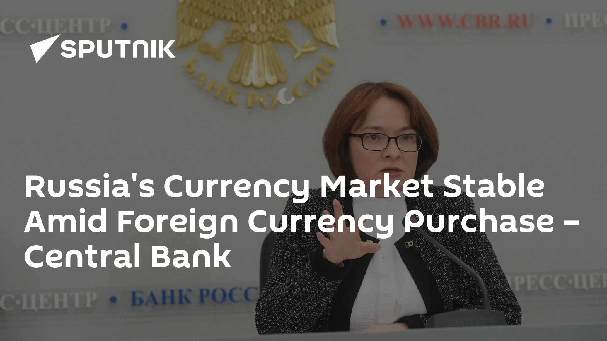 Russia's Currency Market Stable Amid Foreign Currency Purchase ...