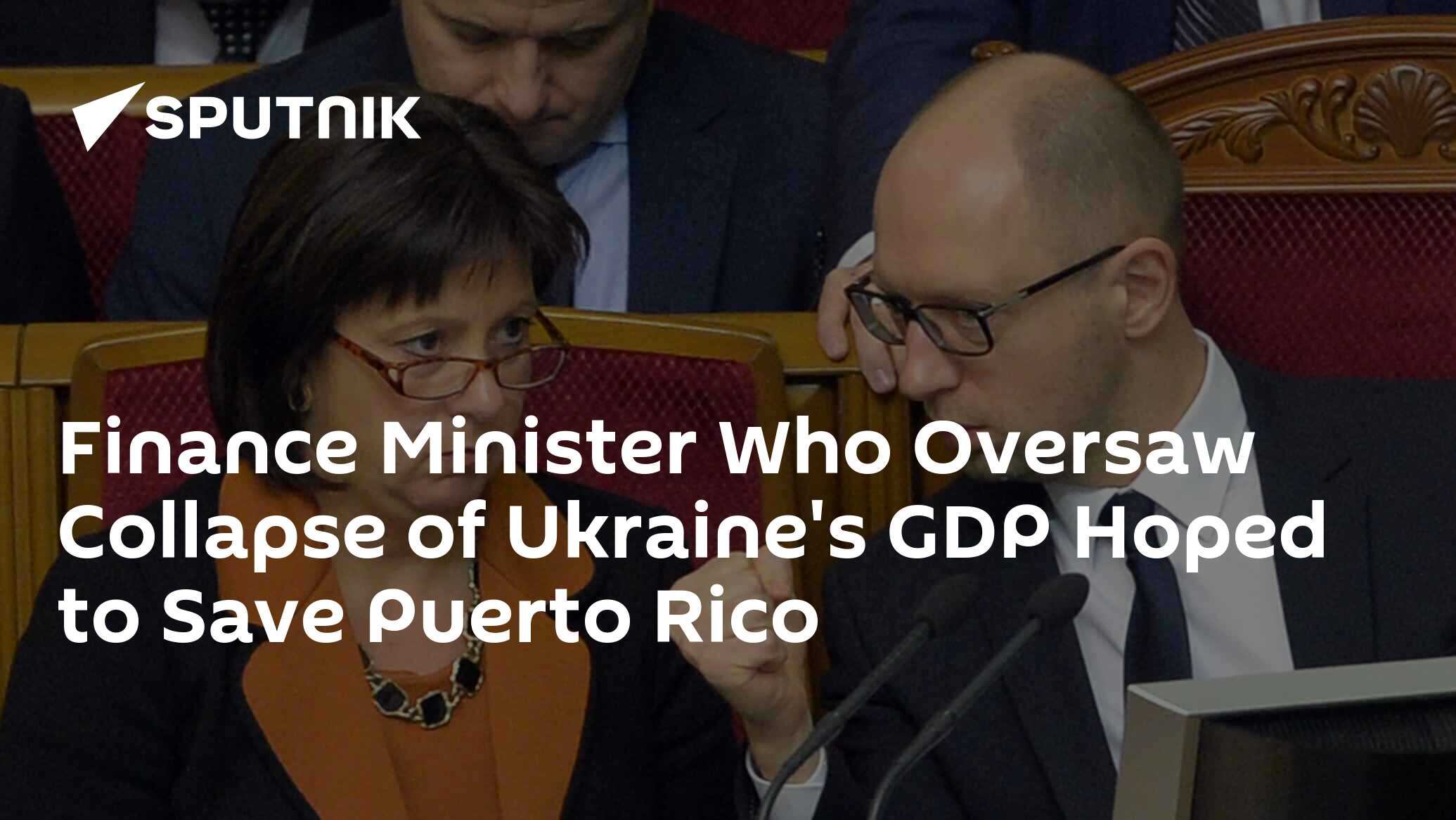 Finance Minister Who Oversaw Collapse of Ukraine's GDP Hoped to Save ...