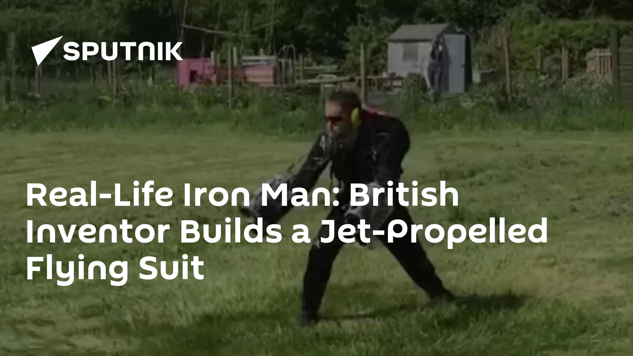 Real-Life Iron Man: British Inventor Builds a Jet-Propelled Flying Suit ...