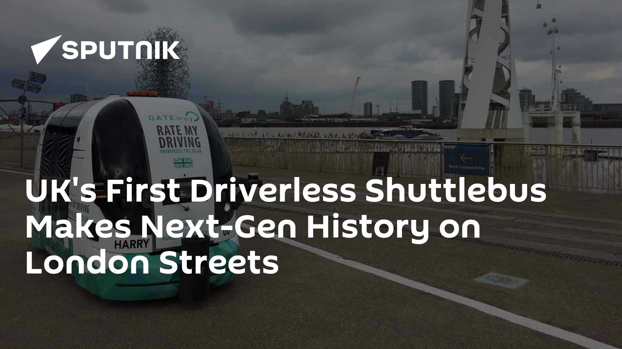 UK's First Driverless Shuttlebus Makes Next-Gen History on London ...