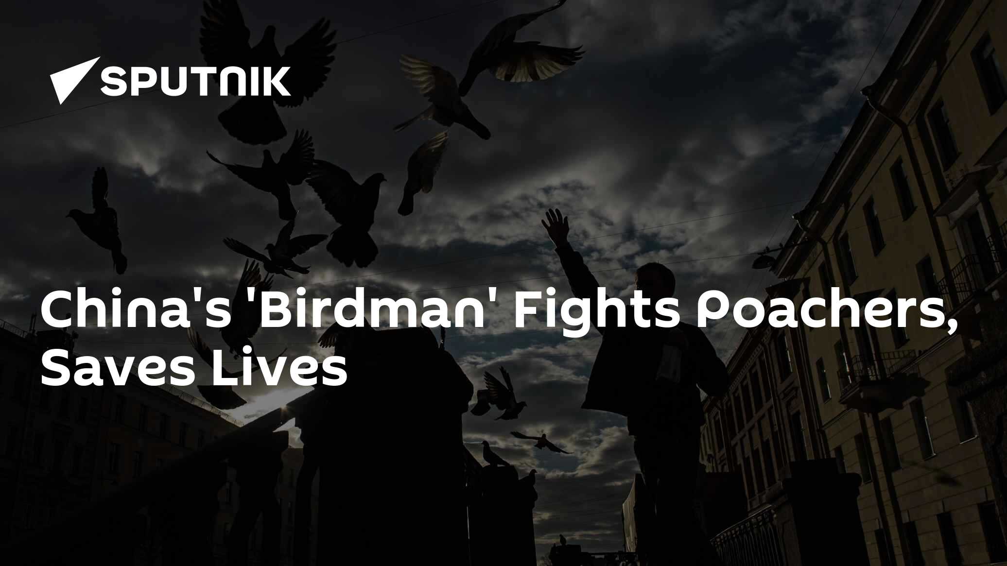 China's 'Birdman' Fights Poachers, Saves Lives - 06.04.2017, Sputnik ...