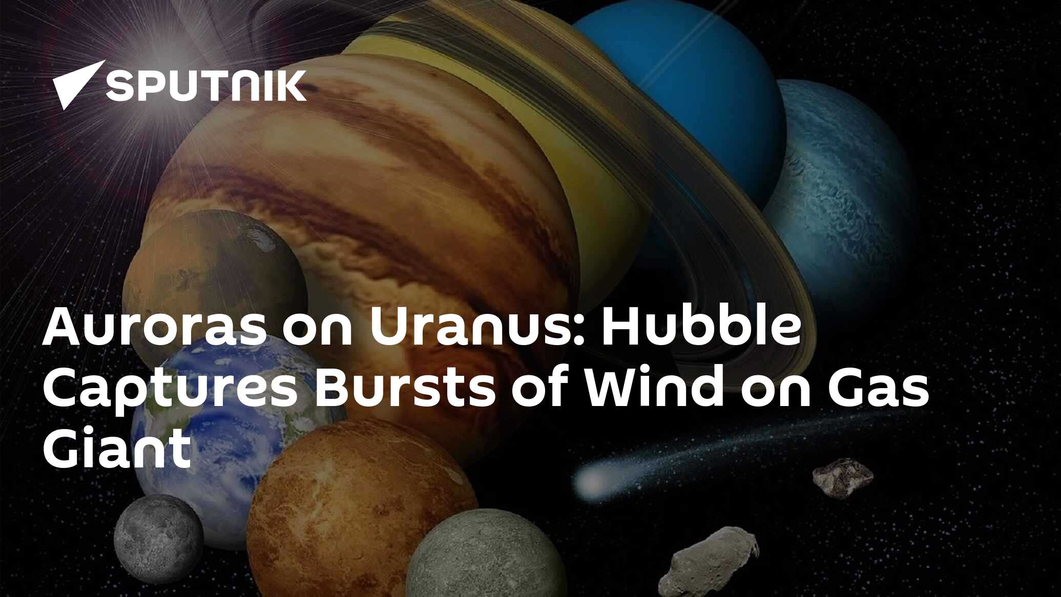 Auroras on Uranus: Hubble Captures Bursts of Wind on Gas Giant - 13.04. ...