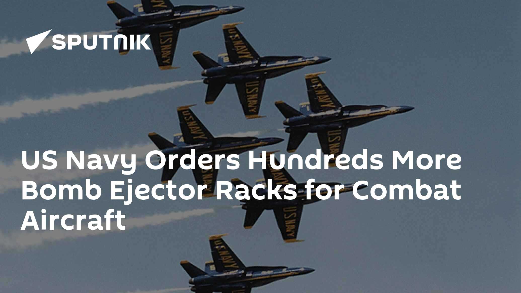 US Navy Orders Hundreds More Bomb Ejector Racks for Combat Aircraft ...