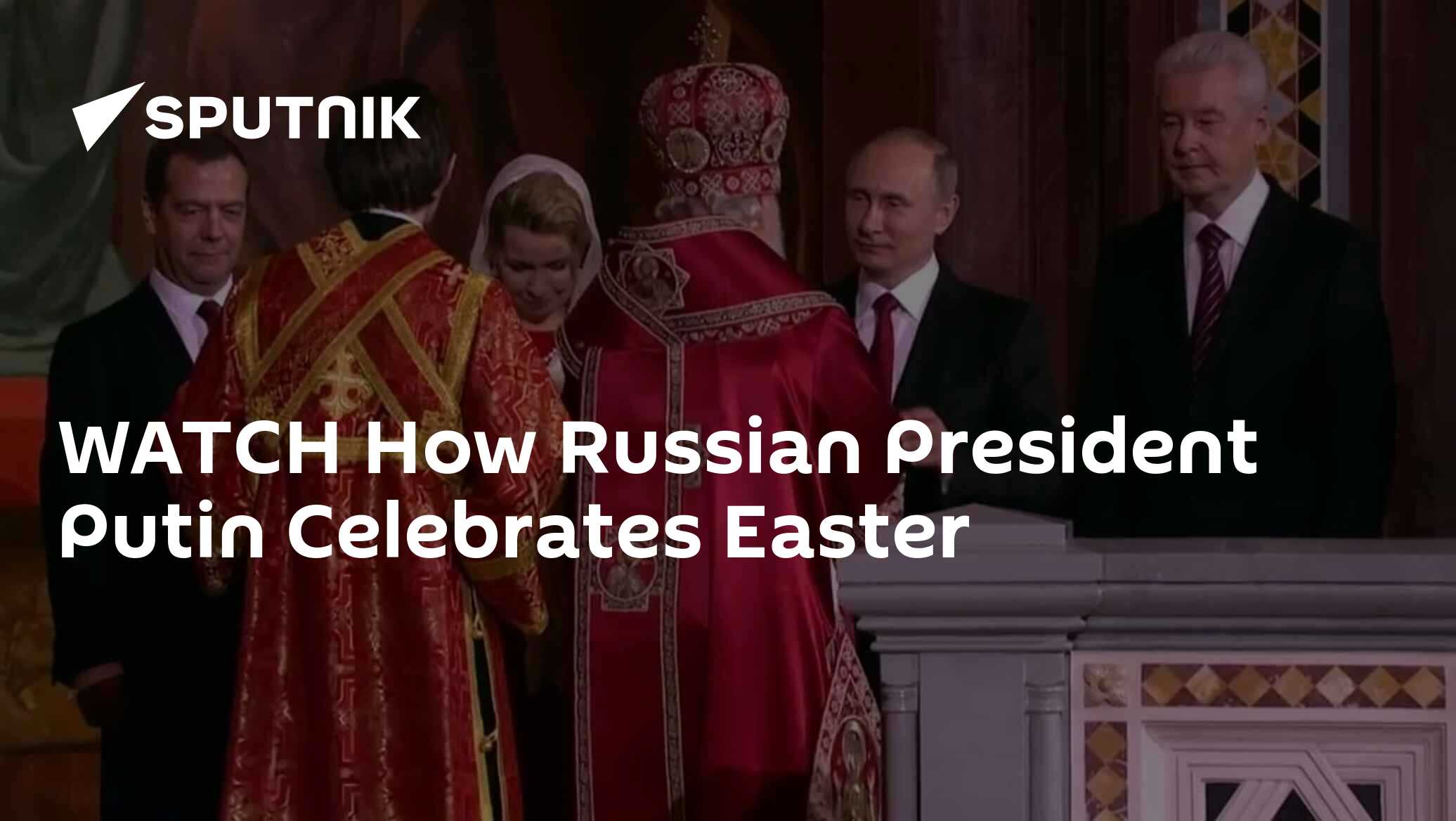 WATCH How Russian President Putin Celebrates Easter - 16.04.2017 ...