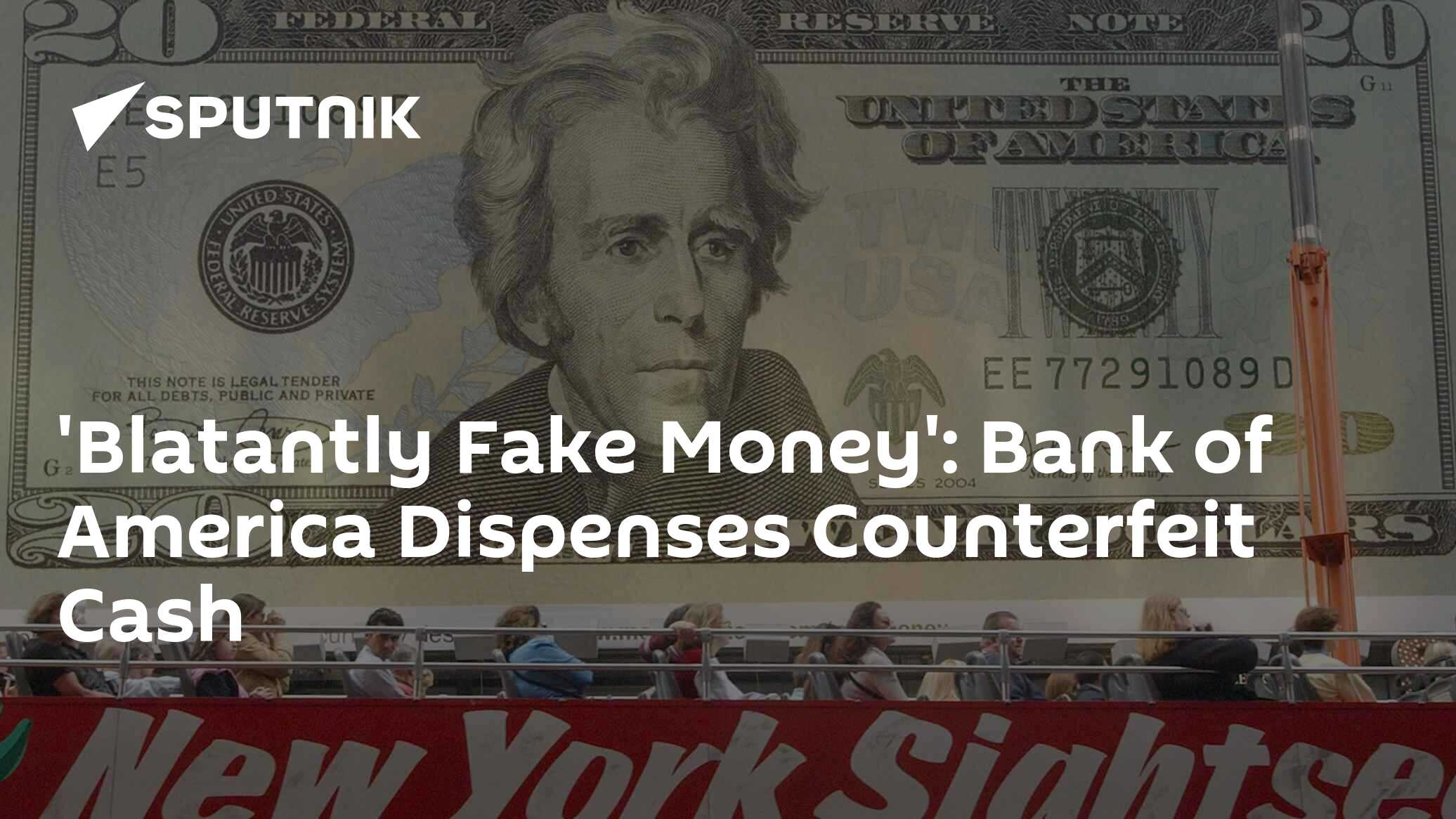 'Blatantly Fake Money': Bank of America Dispenses Counterfeit Cash - 27 ...