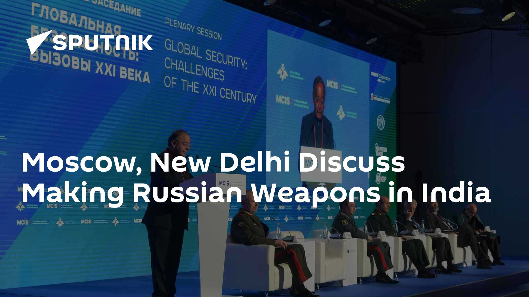 Moscow, New Delhi Discuss Making Russian Weapons in India - 27.04.2017 ...