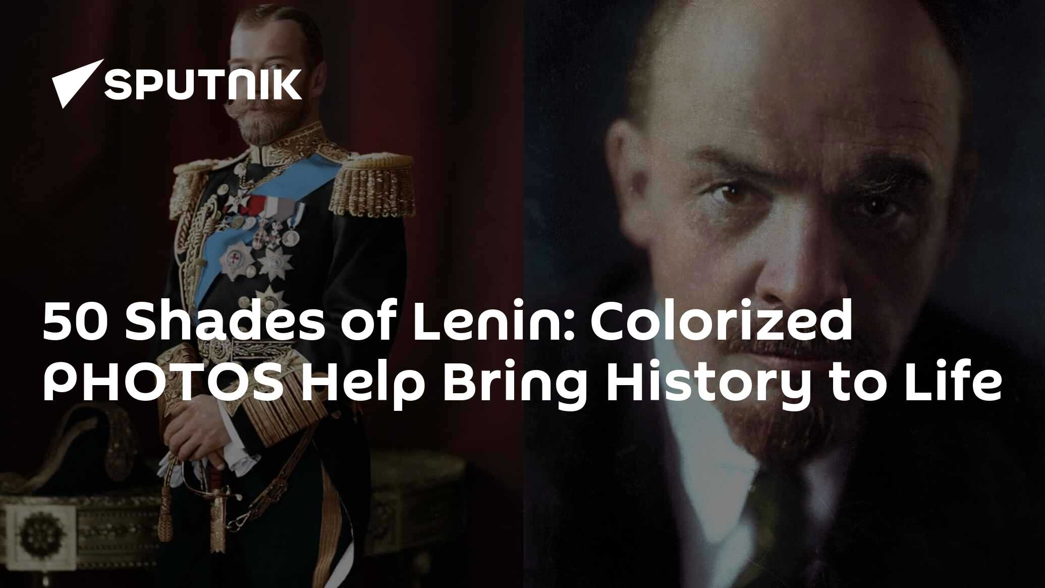 50 Shades of Lenin: Colorized PHOTOS Help Bring History to Life - 11.05 ...
