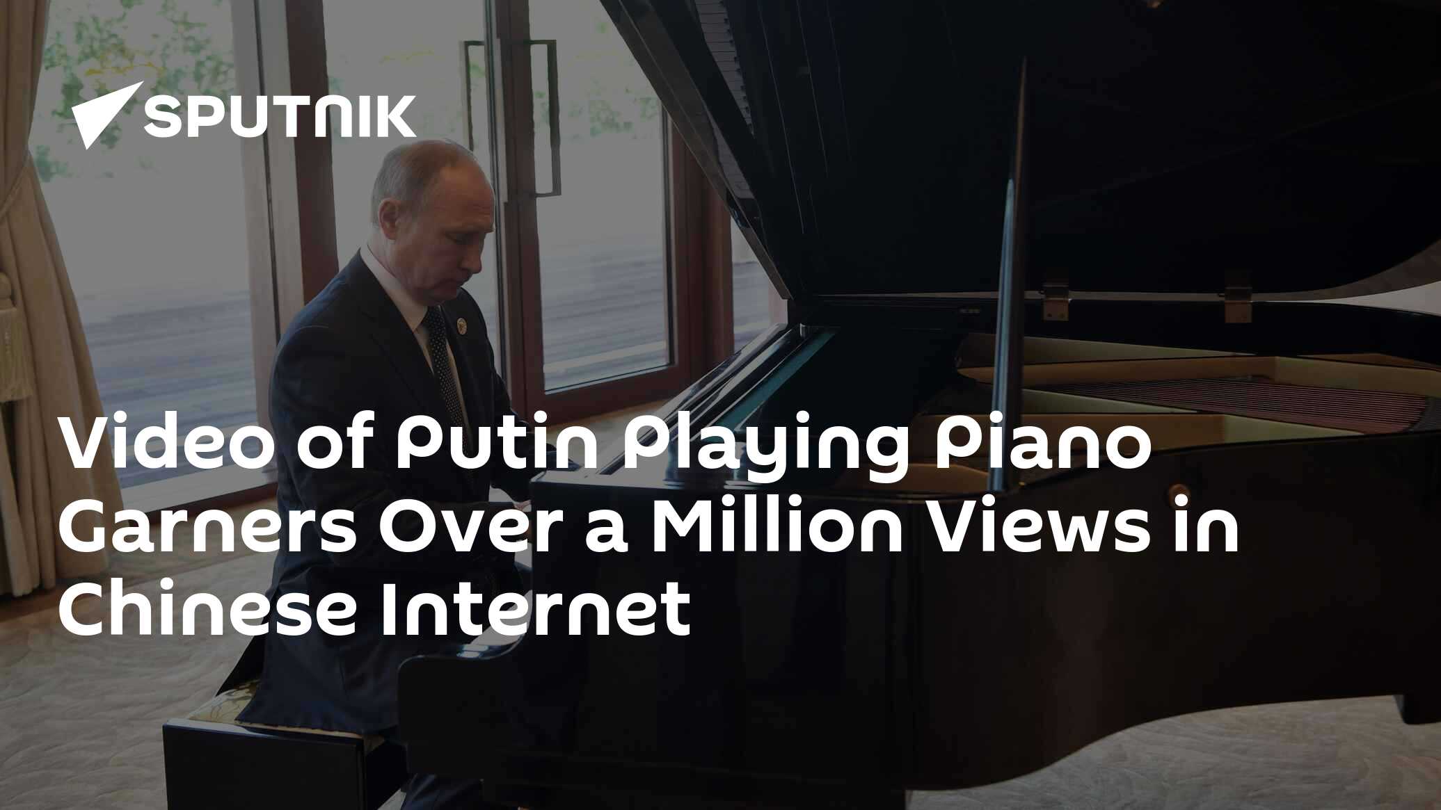 Video of Putin Playing Piano Garners Over a Million Views in Chinese ...