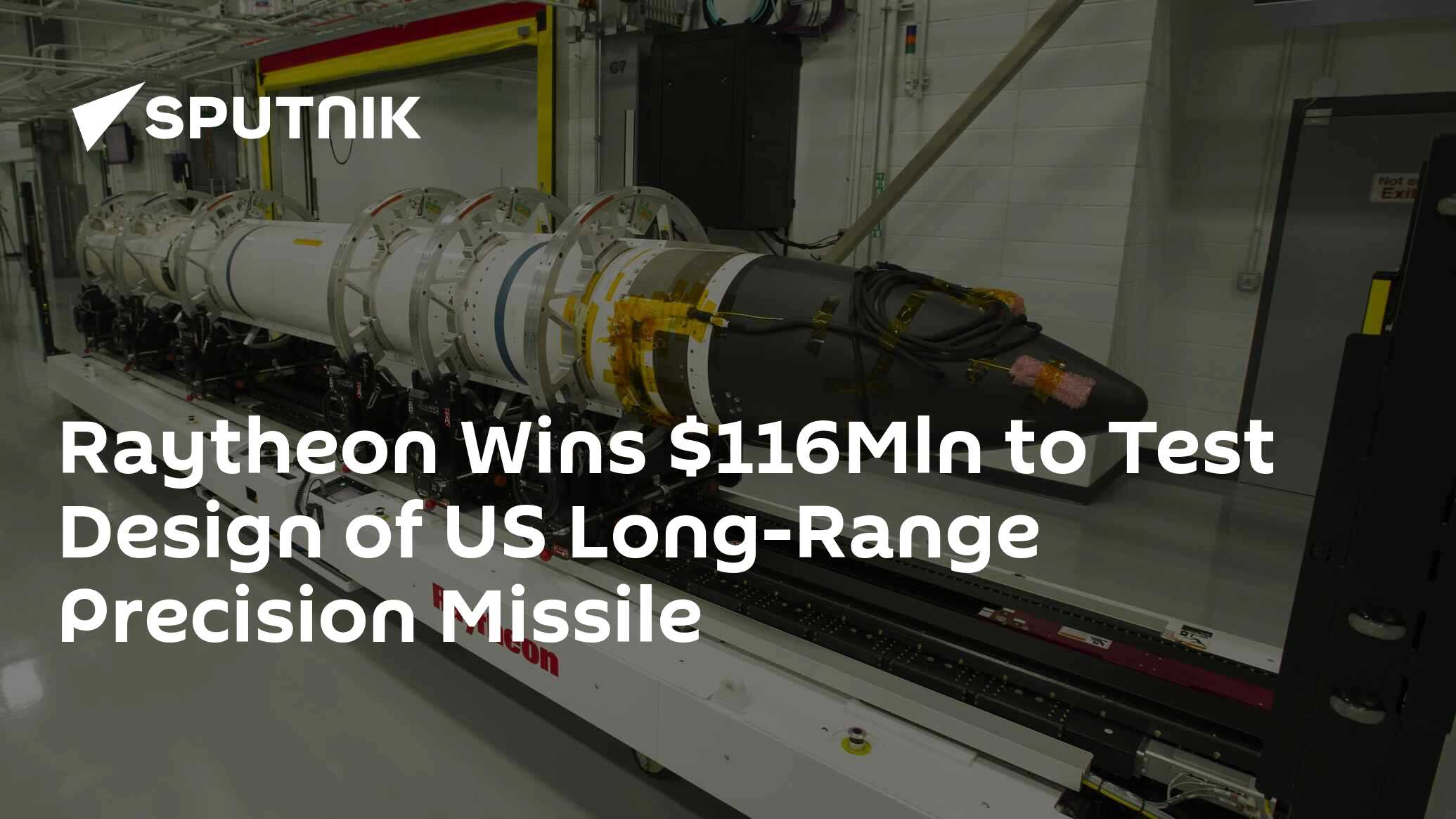Raytheon Wins $116Mln to Test Design of US Long-Range Precision Missile ...