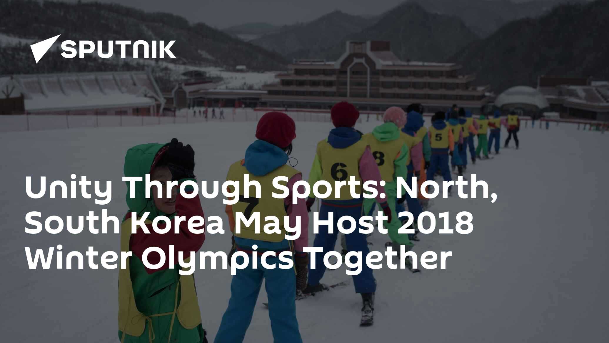 Unity Through Sports: North, South Korea May Host 2018 Winter Olympics ...