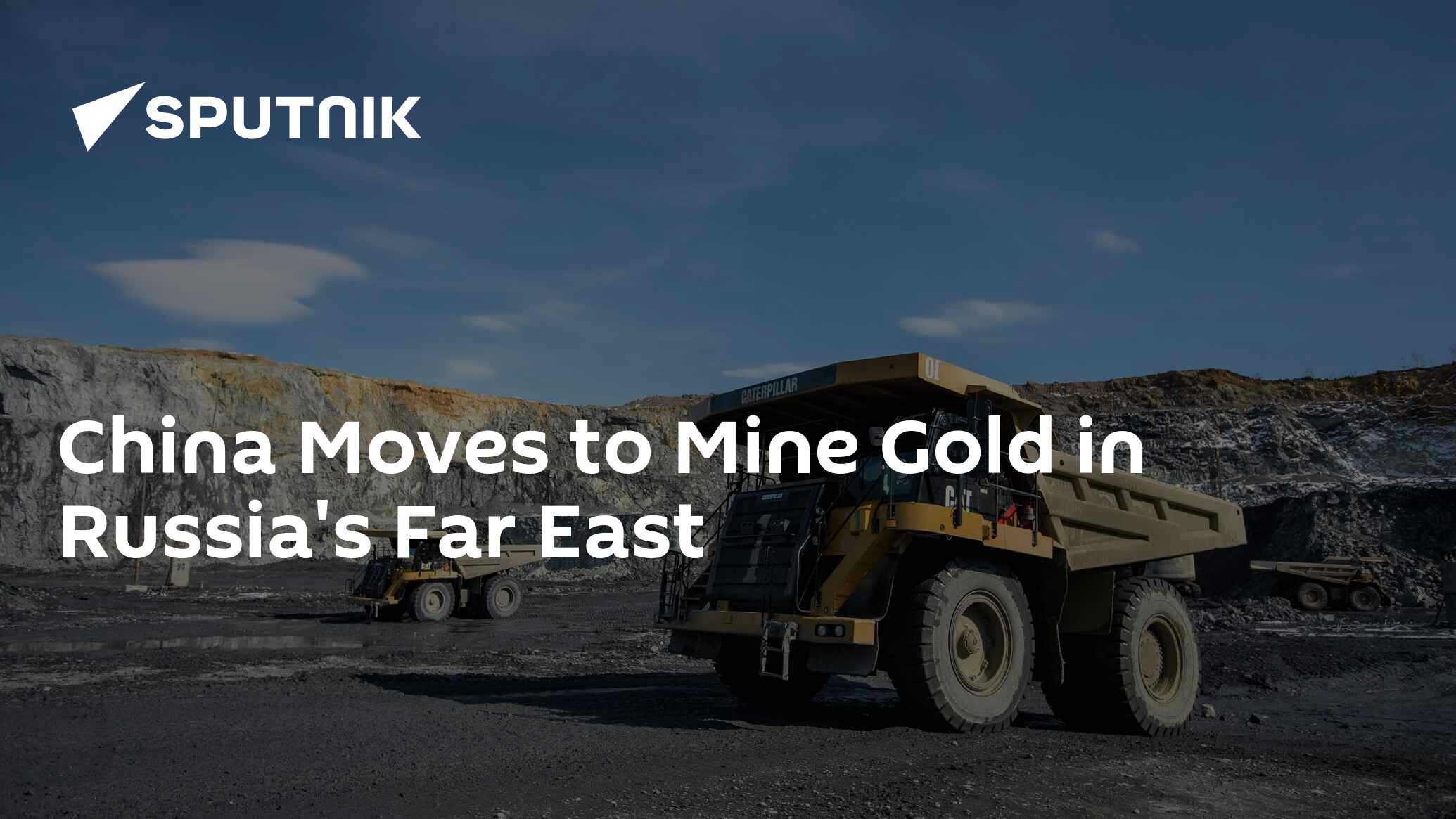 China Moves to Mine Gold in Russia's Far East - 07.07.2017, Sputnik ...