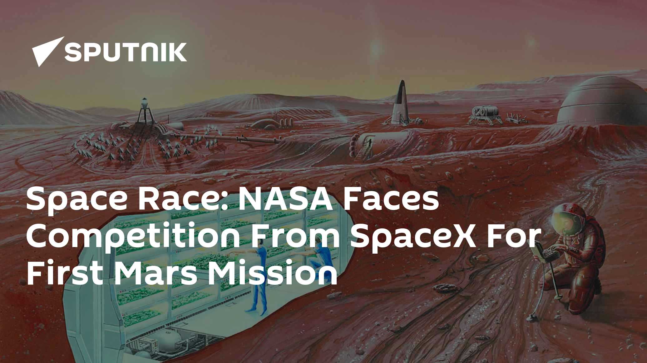 Space Race: NASA Faces Competition From SpaceX For First Mars Mission ...