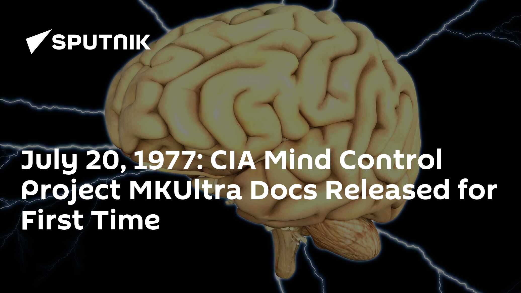 July 20, 1977: CIA Mind Control Project MKUltra Docs Released for First ...