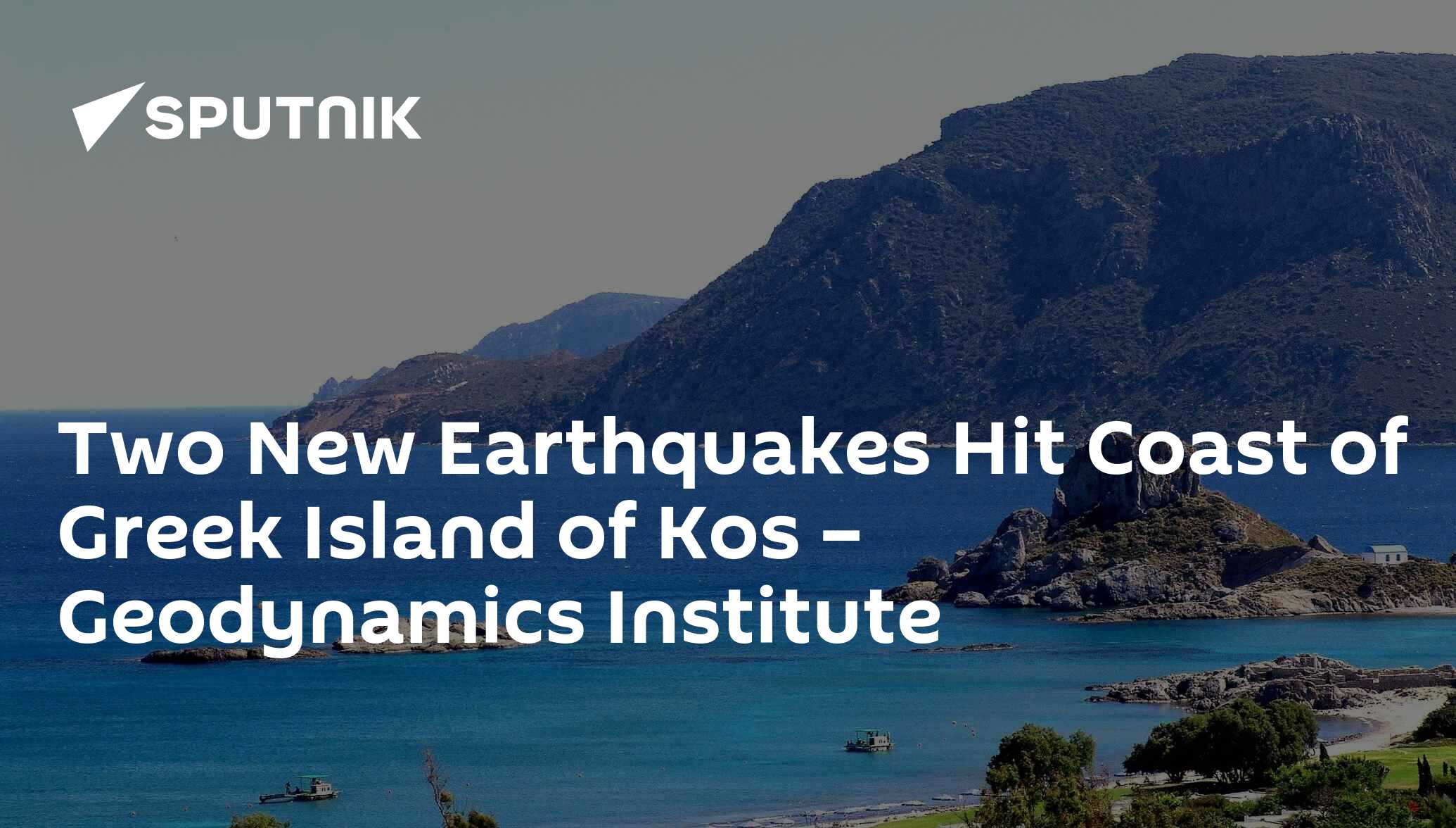 Two New Earthquakes Hit Coast of Greek Island of Kos – Geodynamics ...