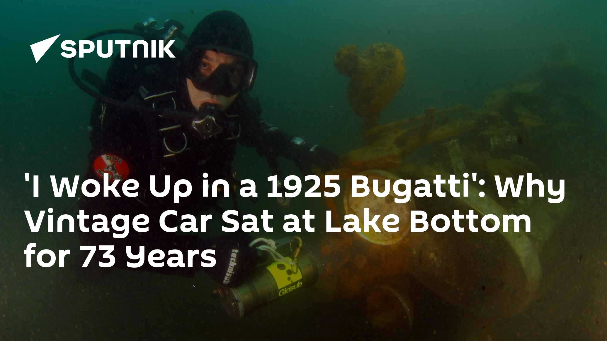 'I Woke Up in a 1925 Bugatti': Why Vintage Car Sat at Lake Bottom for ...