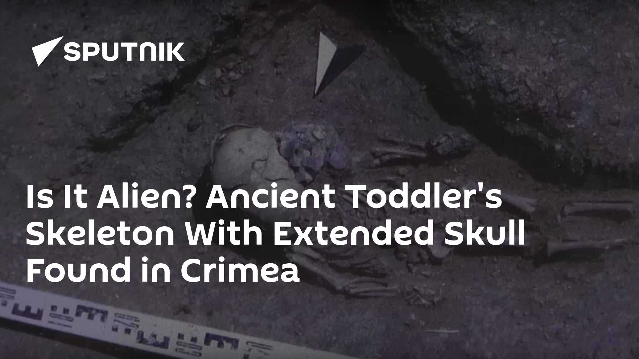 Is It Alien? Ancient Toddler's Skeleton With Extended Skull Found in ...