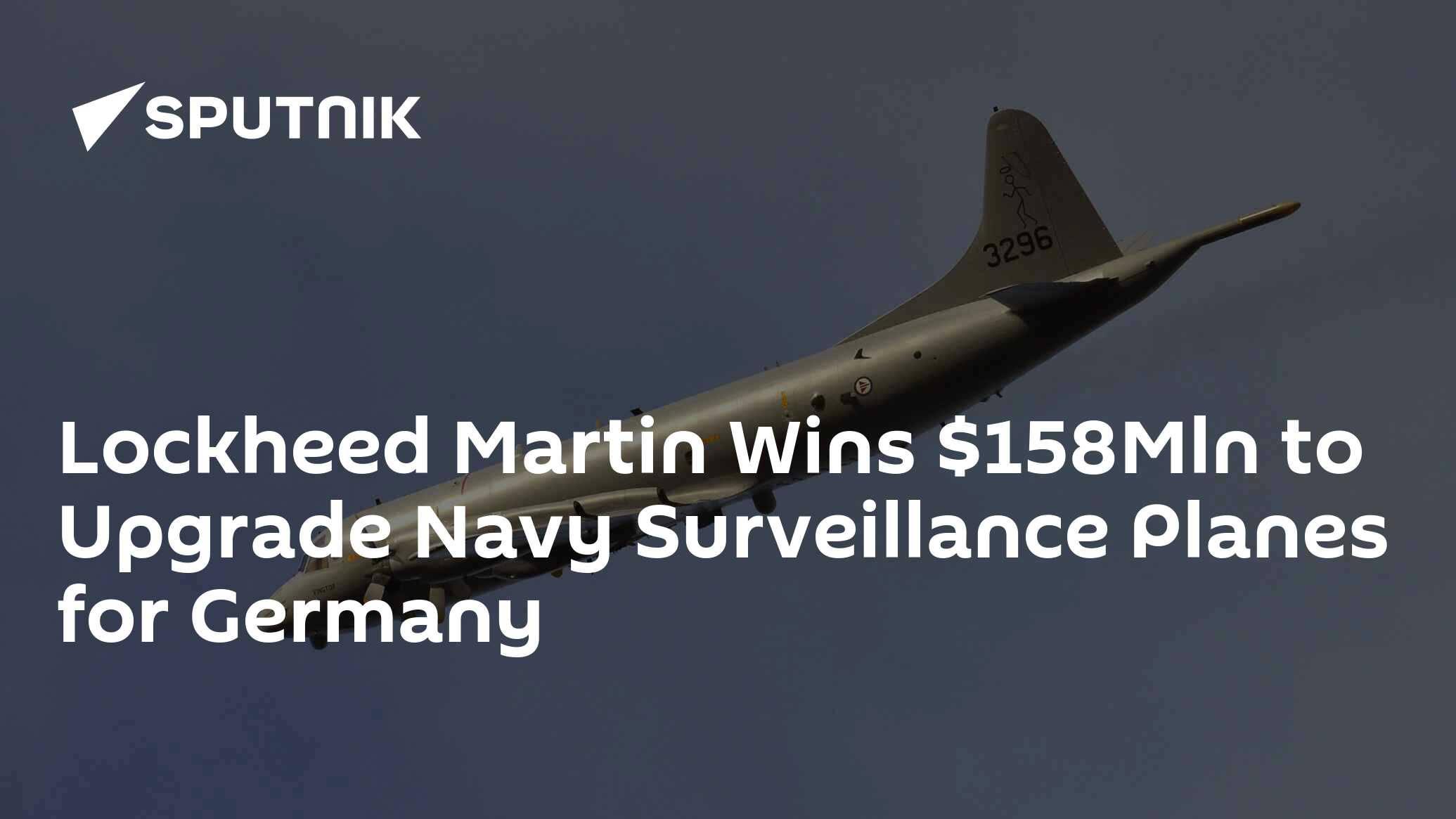 Lockheed Martin Wins $158Mln to Upgrade Navy Surveillance Planes for ...
