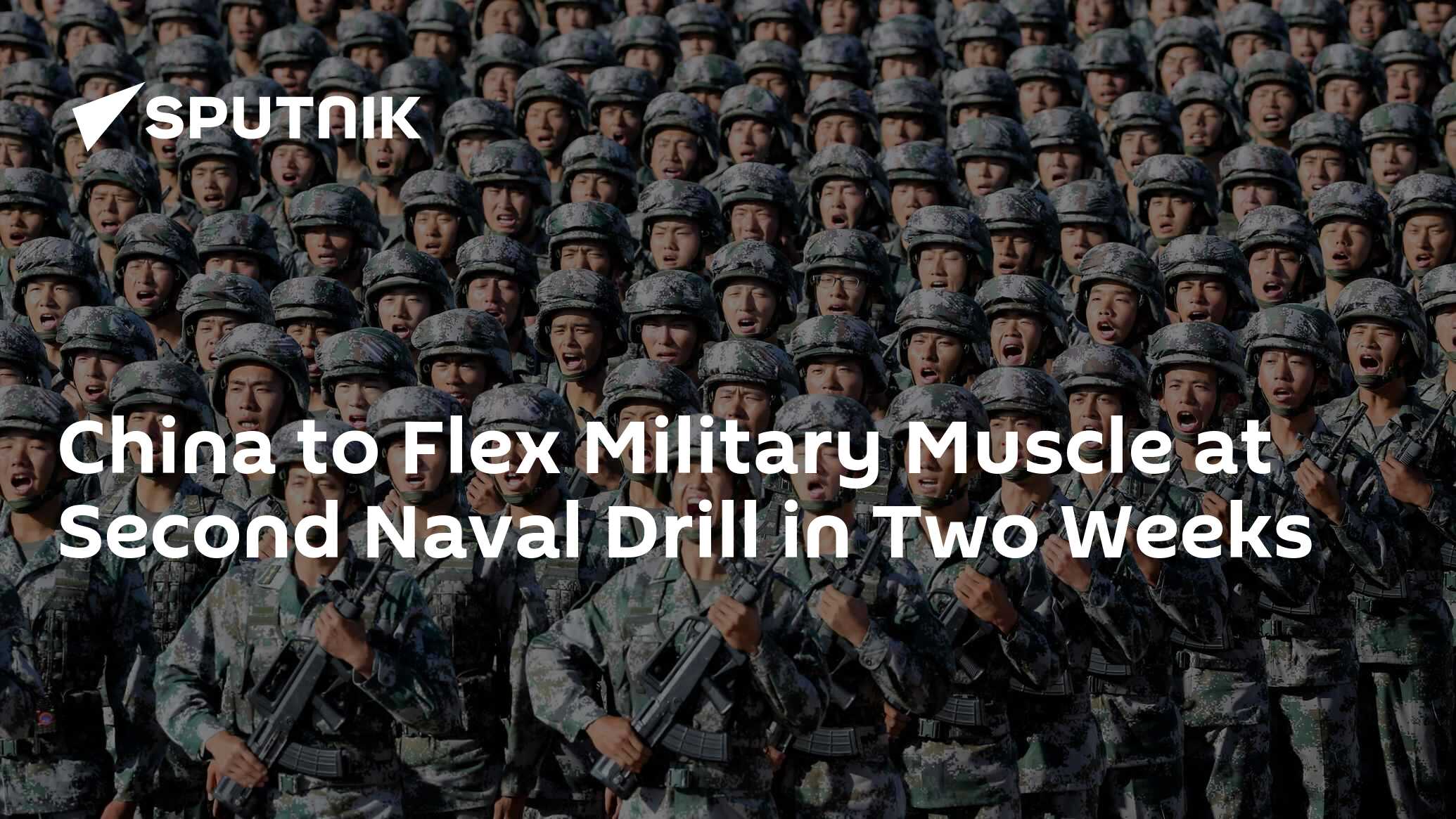 China to Flex Military Muscle at Second Naval Drill in Two Weeks - 04. ...