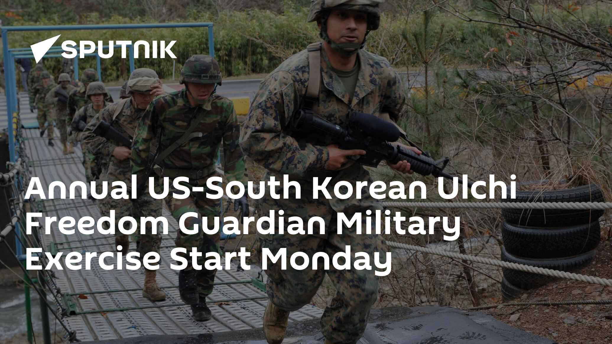 Annual US-South Korean Ulchi Freedom Guardian Military Exercise Start ...