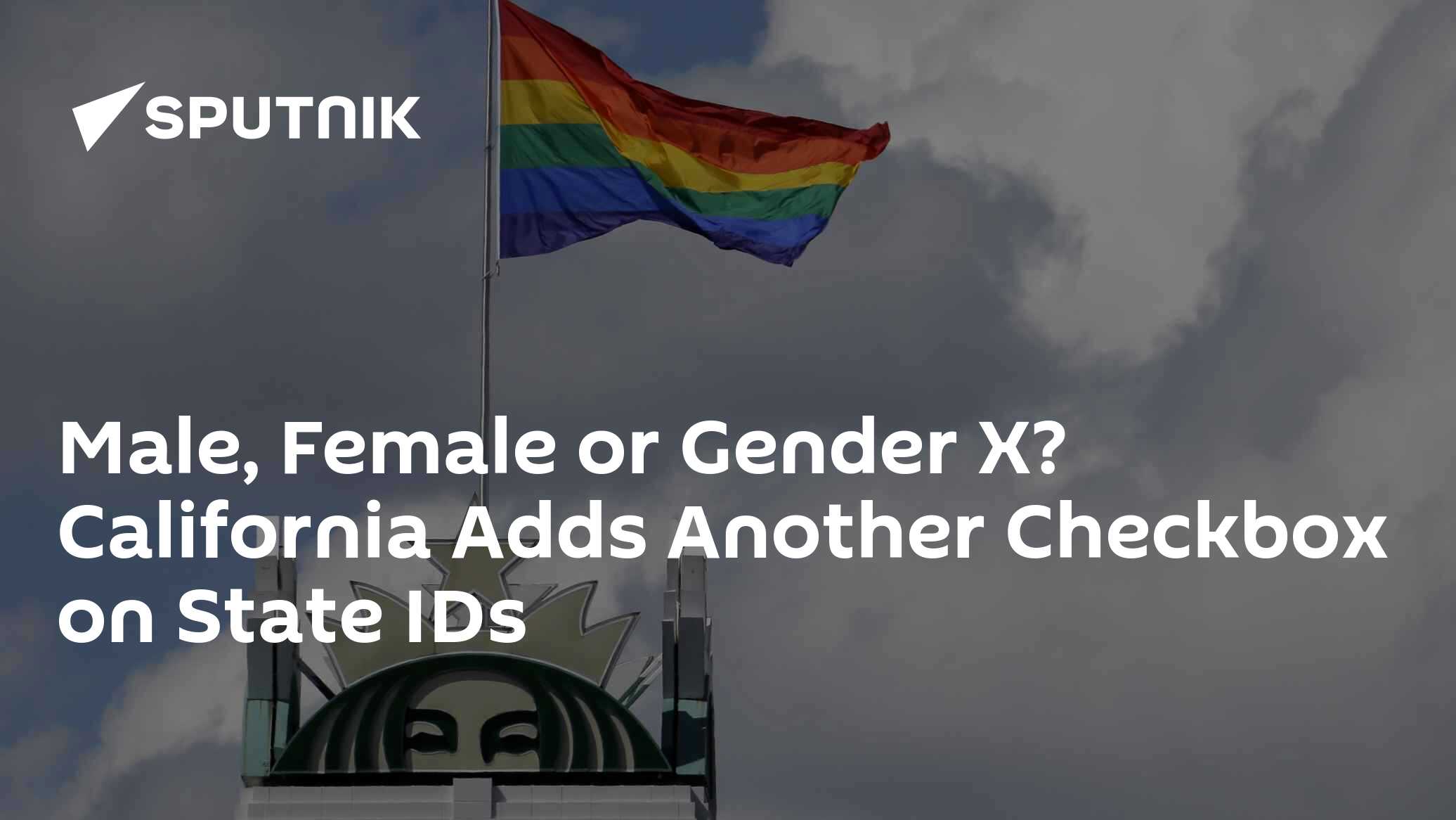 Male, Female or Gender X? California Adds Another Checkbox on State IDs ...