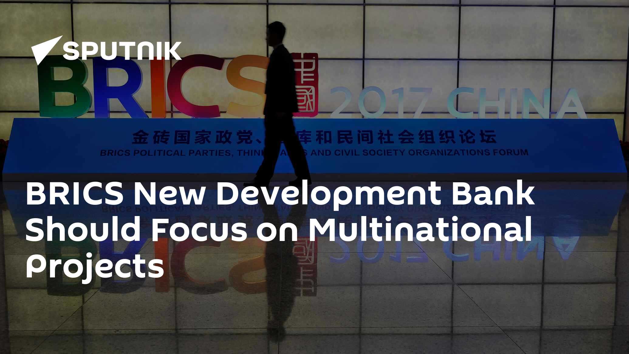 BRICS New Development Bank Should Focus on Multinational Projects - 04. ...