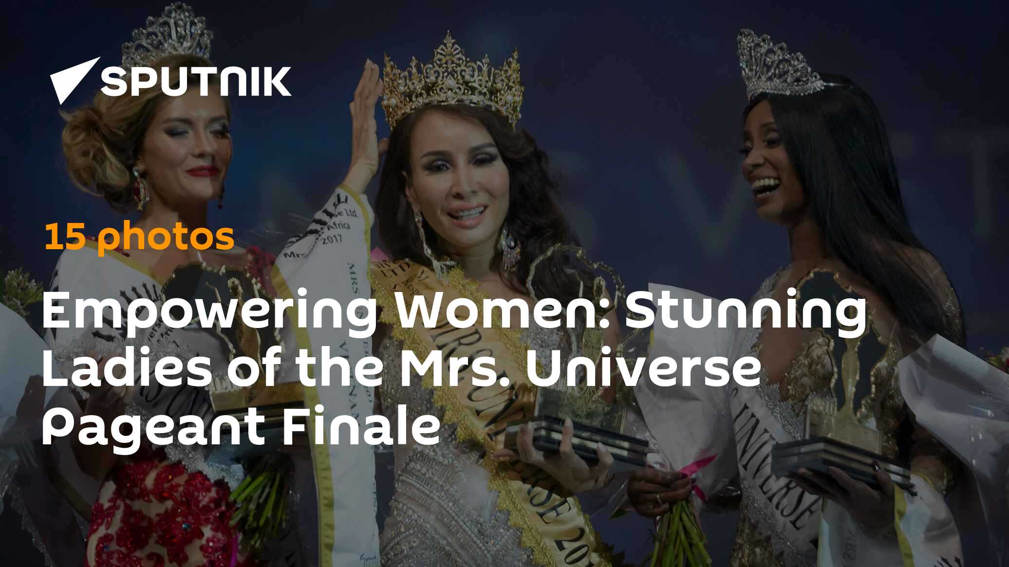Empowering Women: Stunning Ladies of the Mrs. Universe Pageant Finale ...