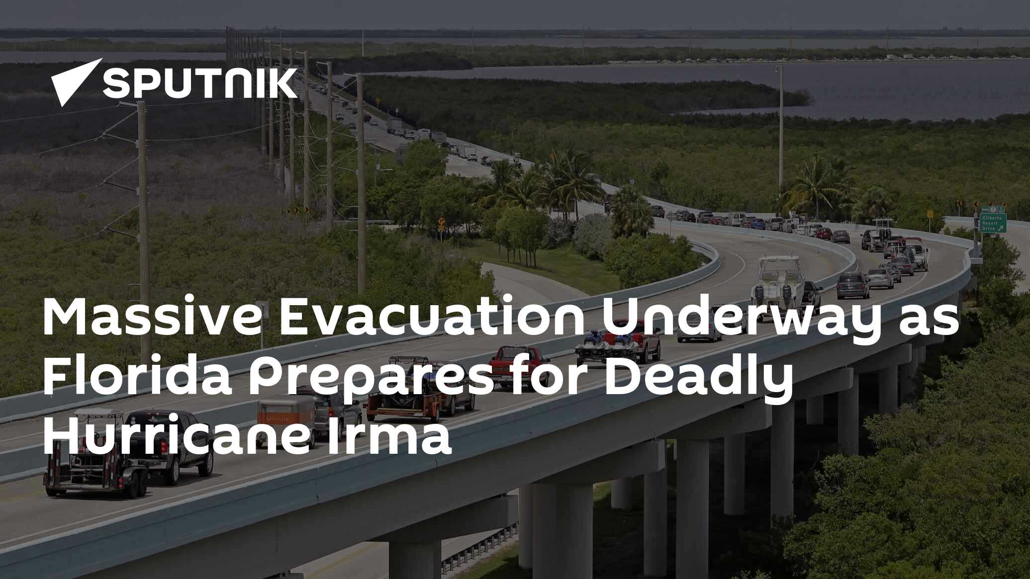 Massive Evacuation Underway as Florida Prepares for Deadly Hurricane ...