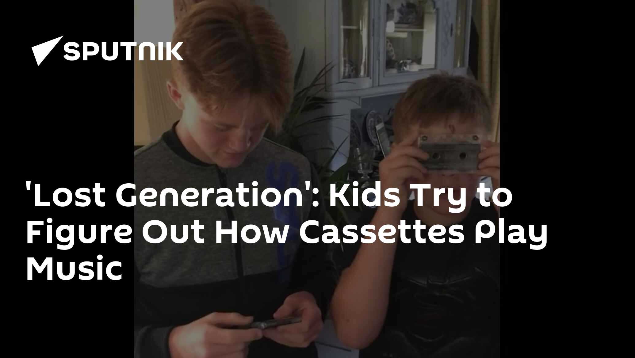 'Lost Generation': Kids Try to Figure Out How Cassettes Play Music - 08 ...